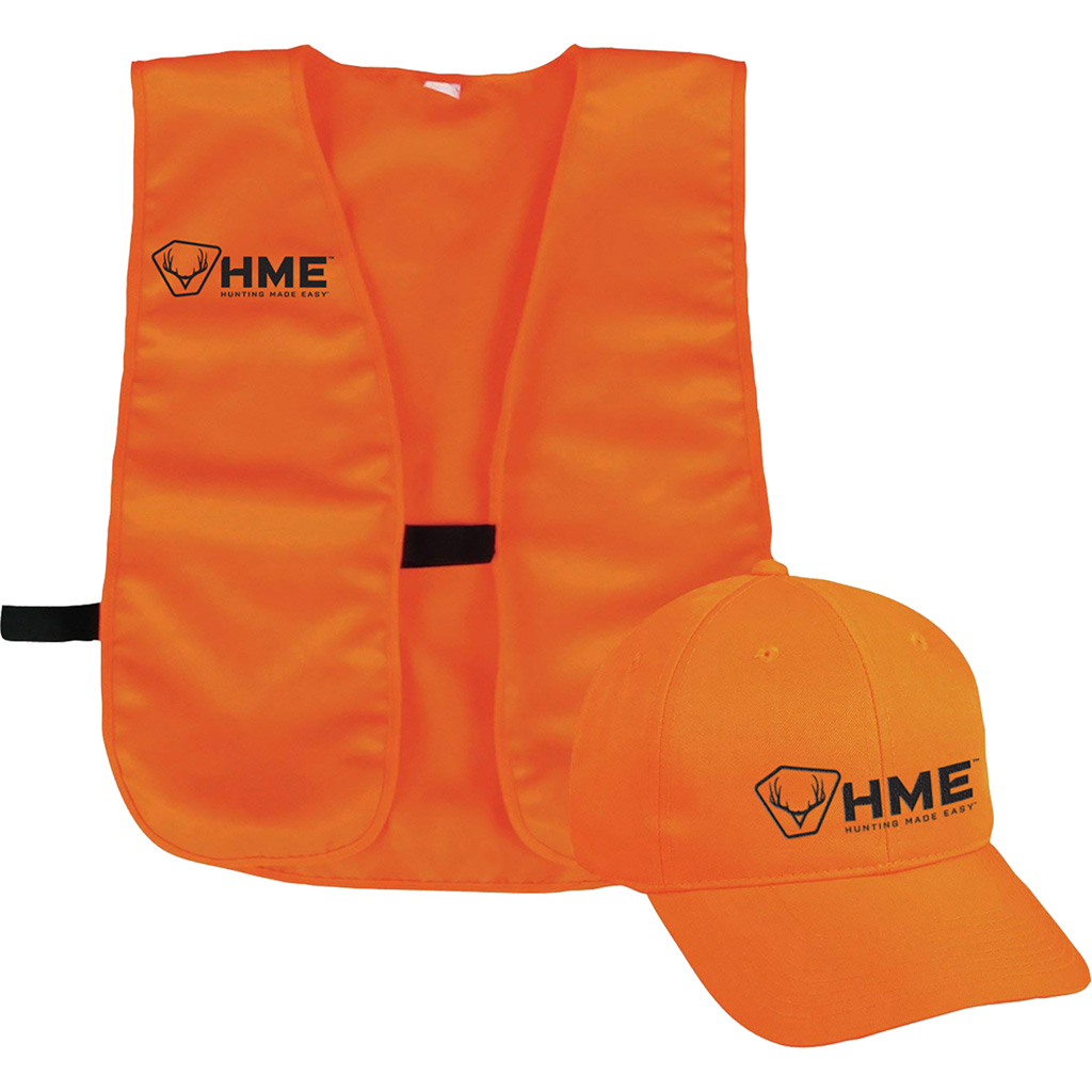 Hme Orange Vest & Hat Combo One Size - Hunting Accessories at GunBroker ...