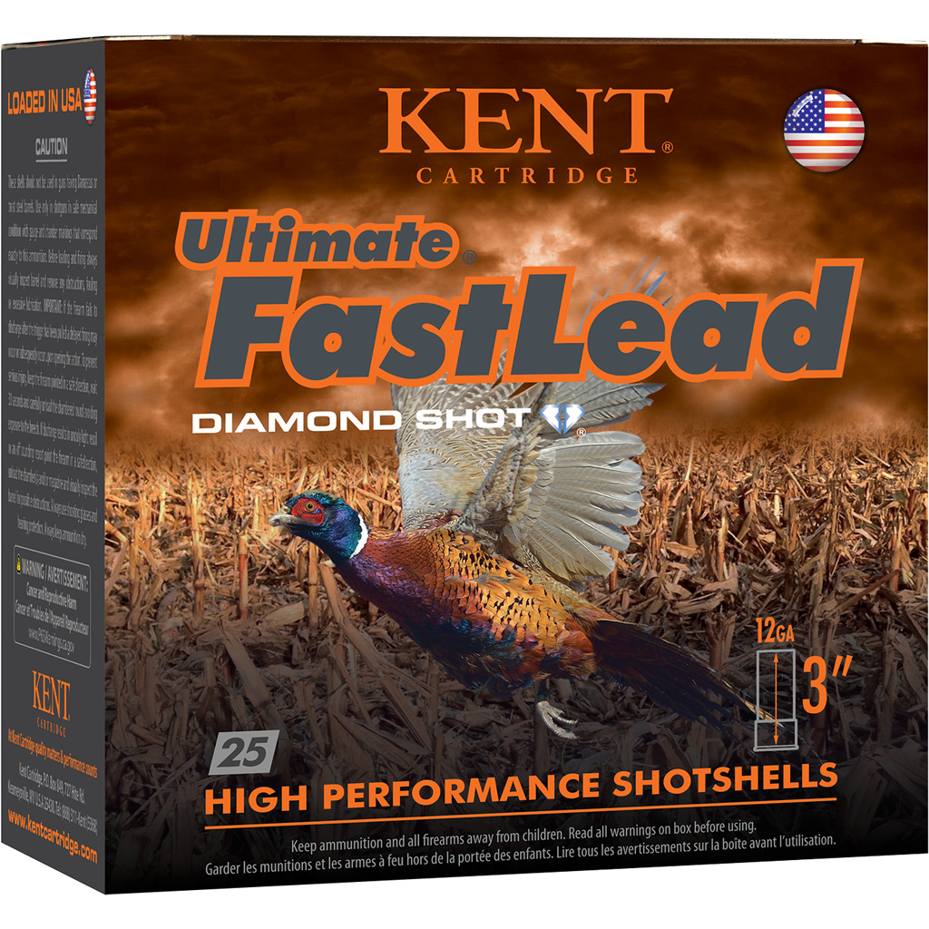 Kent Ultimate Fast Lead Upland Load 12 Ga. 3 In. 1 3-4 Oz. 6 Shot 25 Rd ...