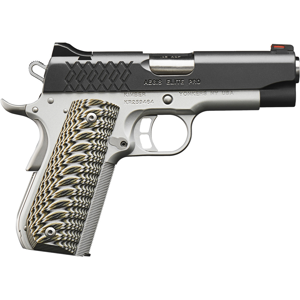 Kimber Aegis Elite Pro Pistol 45 Acp 4 In. Two-tone 9+1 Rd. - Semi Auto ...