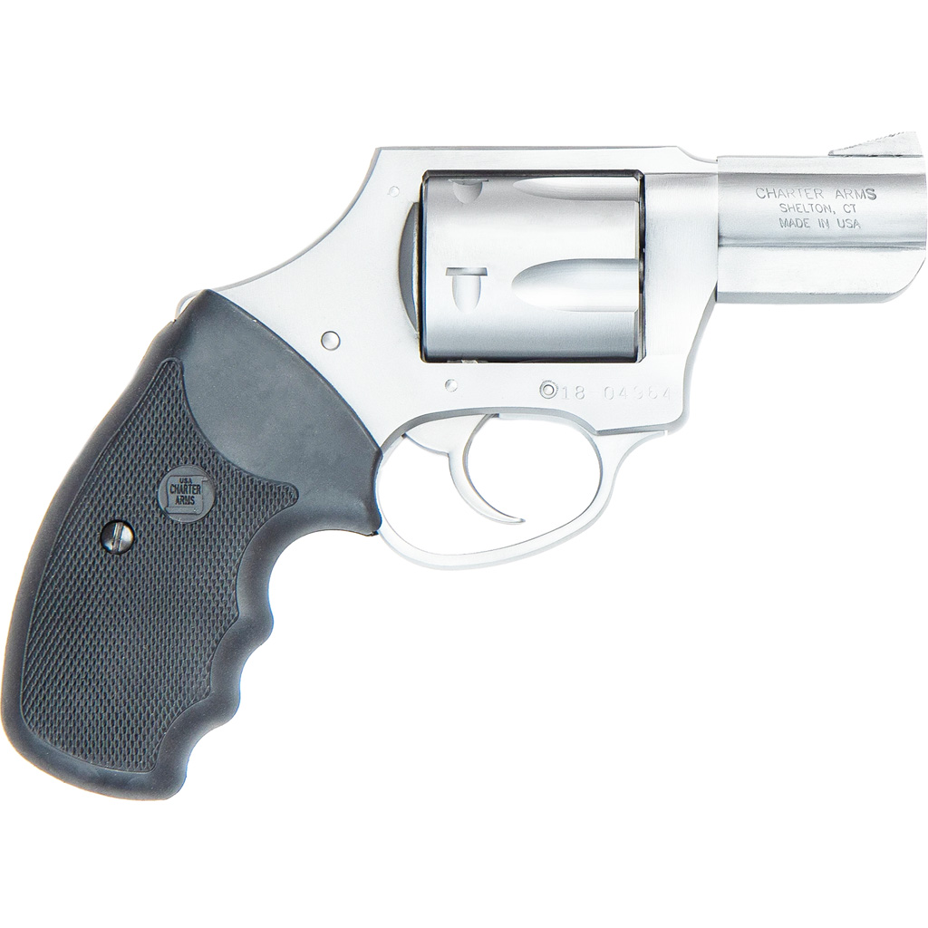 Charter Arms Mag Pug Revolver 357 Stainless Full Grip Double 2.2 In. 5 ...