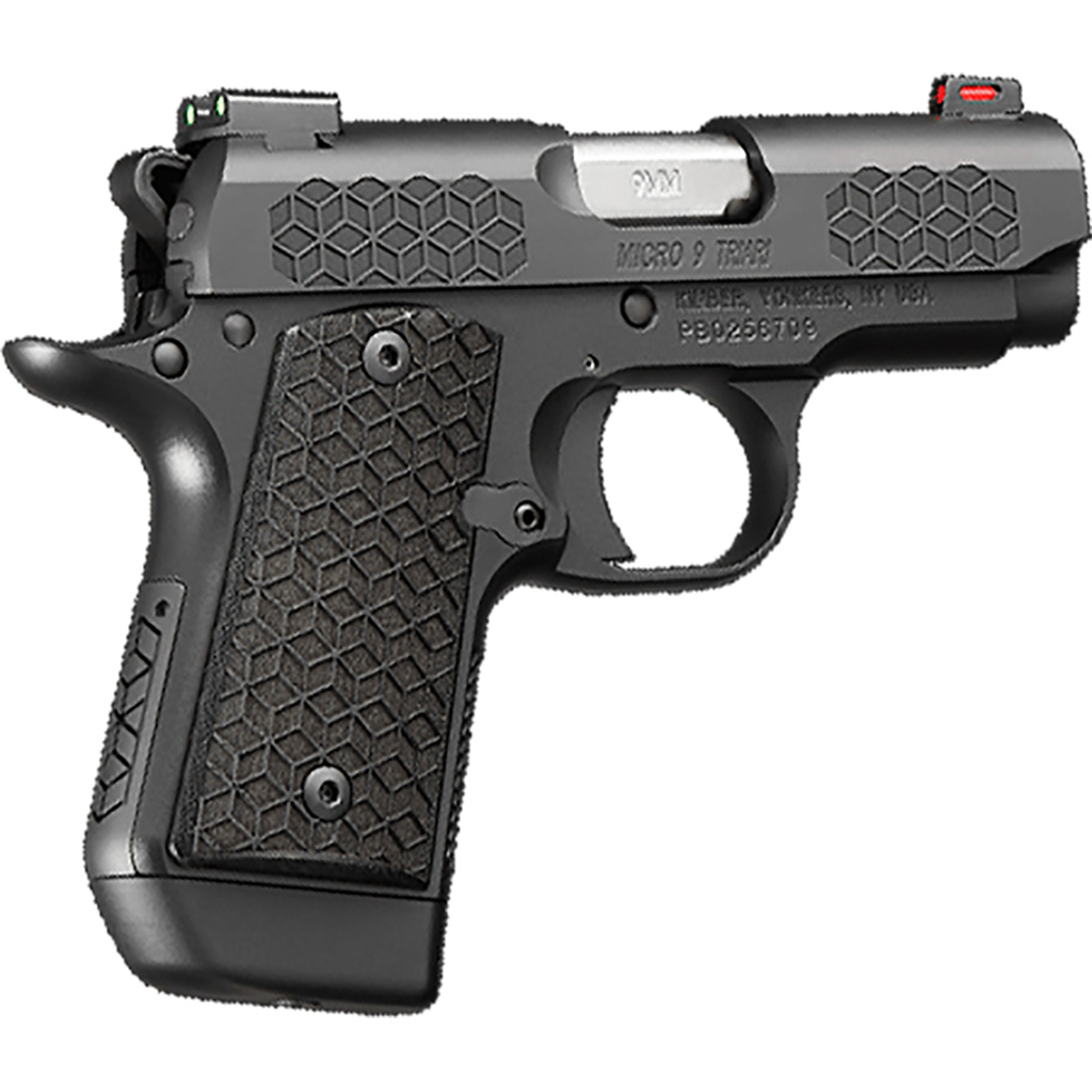 Kimber Micro 9 Triari Pistol Mm 3.15 In. Black 7+1 Rd. - Semi Auto ...