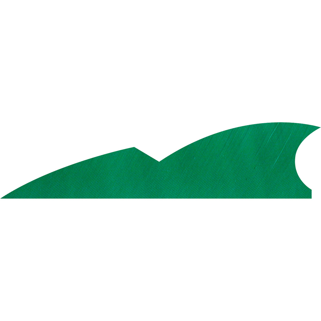Gateway Batwing Feathers Green 2 In. Lw 50 Pk. - Archery Supplies at ...