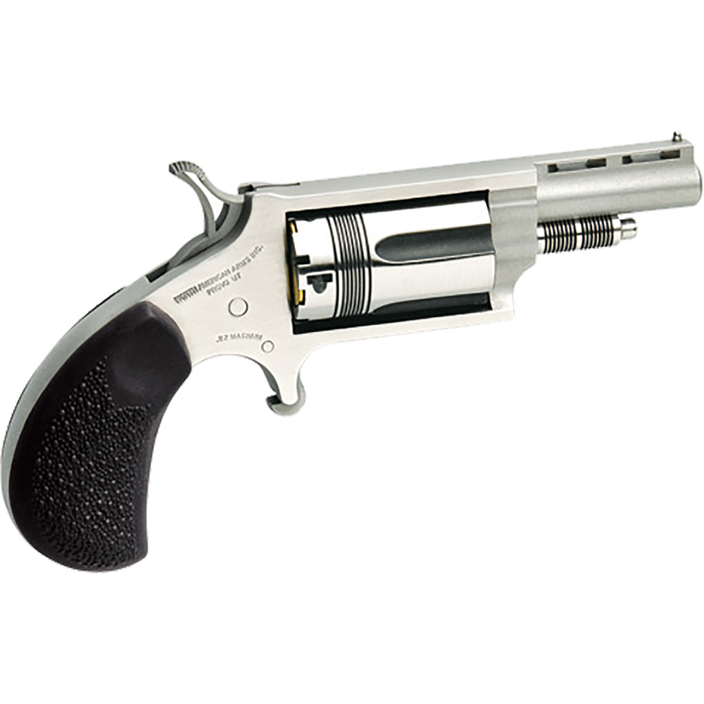 Naa Wasp Mini-revolver 22 Wmr Stainless-black 1.63 In. 5 Rd ...