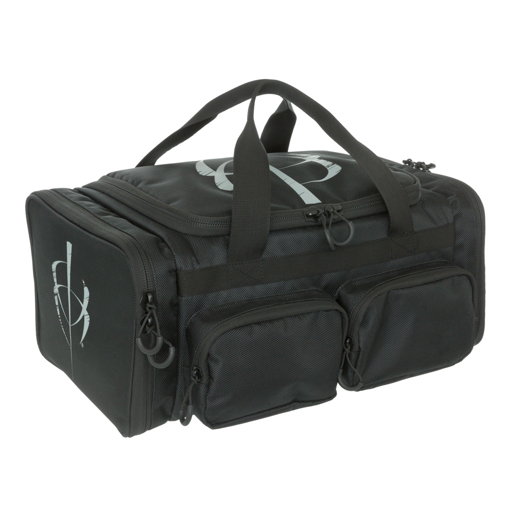 Blackheart Respondent Range Bag With Ammo Carrier & Pistol Sleeve Black ...