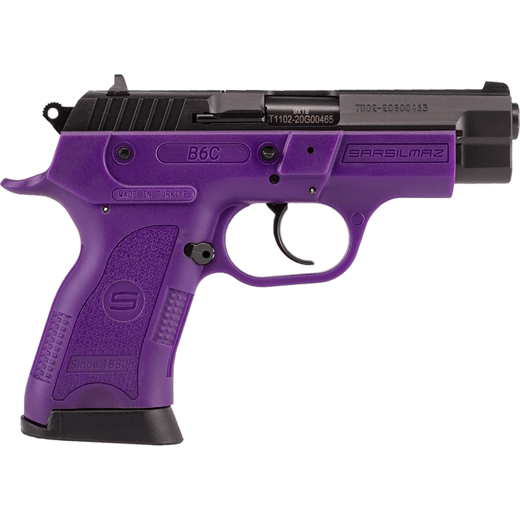 Sar Usa B6 Compact Pistol 9mm 3.8 In. Violet 13 Rd. - Semi Auto Pistols ...