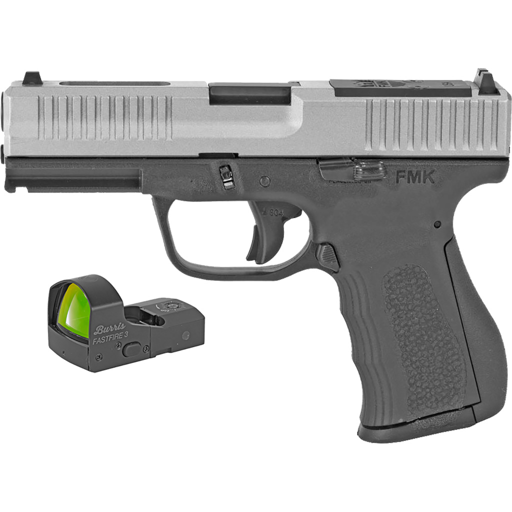Fmk Elite Pro Pistol Package 9mm 4 In. Black W- Titanium Slide 14 Rd ...