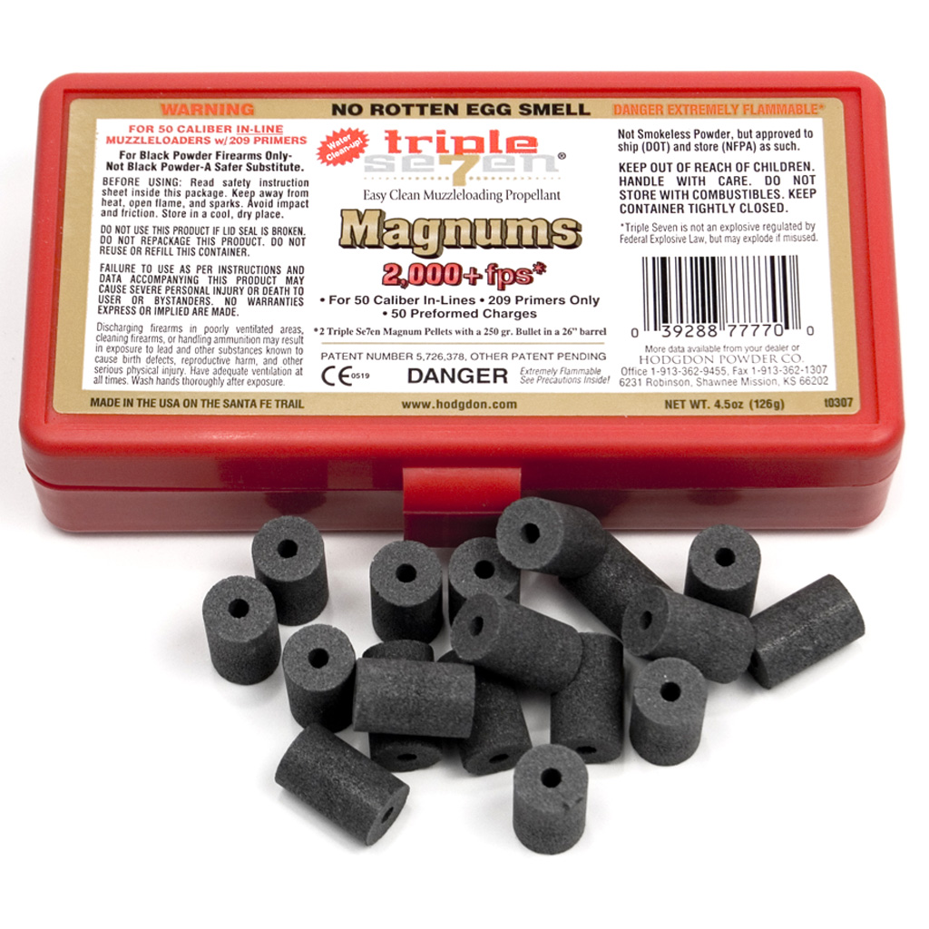 Hodgdon Triple Seven Magnum Pellets 50 Cal. Gr. Pk. Hazmat - Other ...