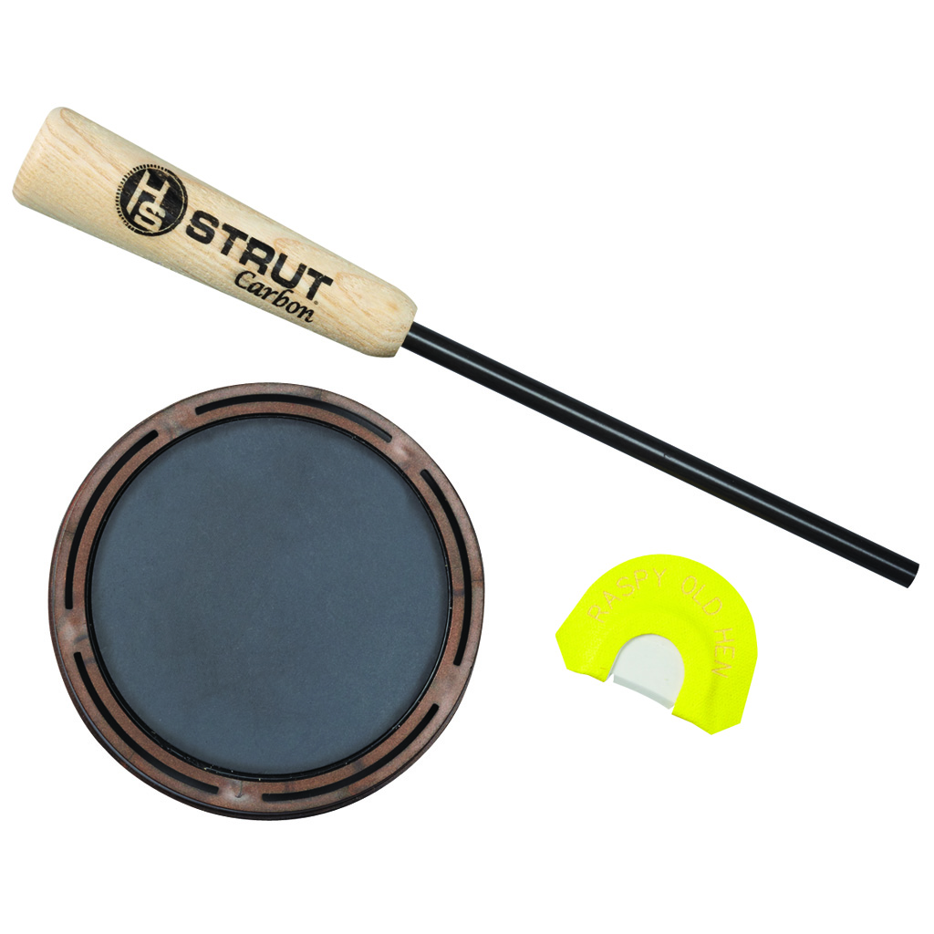 Hs Strut Raspy Old Hen Slate Pot Call - Other Gun Accessories & Parts ...