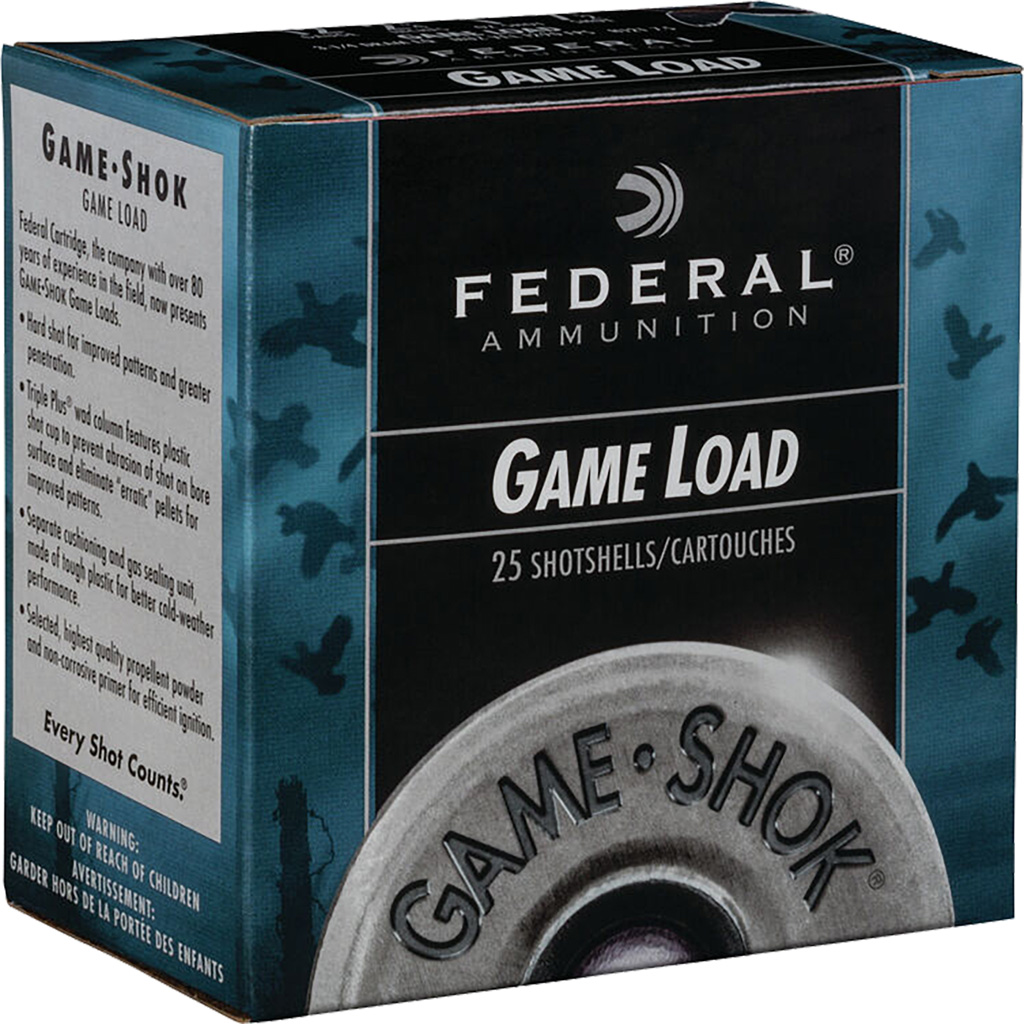 Federal Game-shok Upland Load 12 Gauge 2.75 In. 1 Oz. 7.5 Shot 25 Rd ...