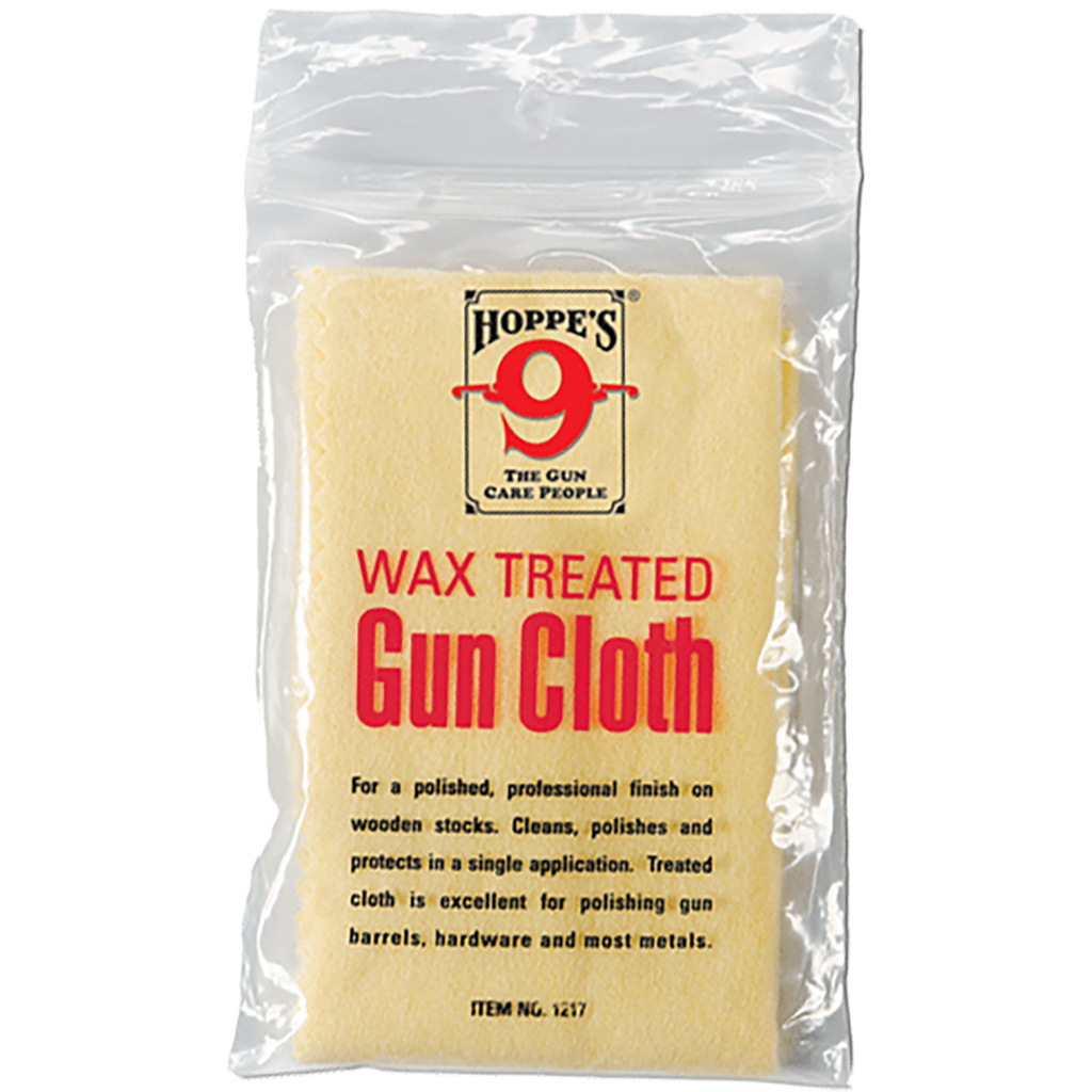 Hoppes No. 9 Wax Treated Gun Cloth - Gun Cleaning Kits & Gun Cleaning ...