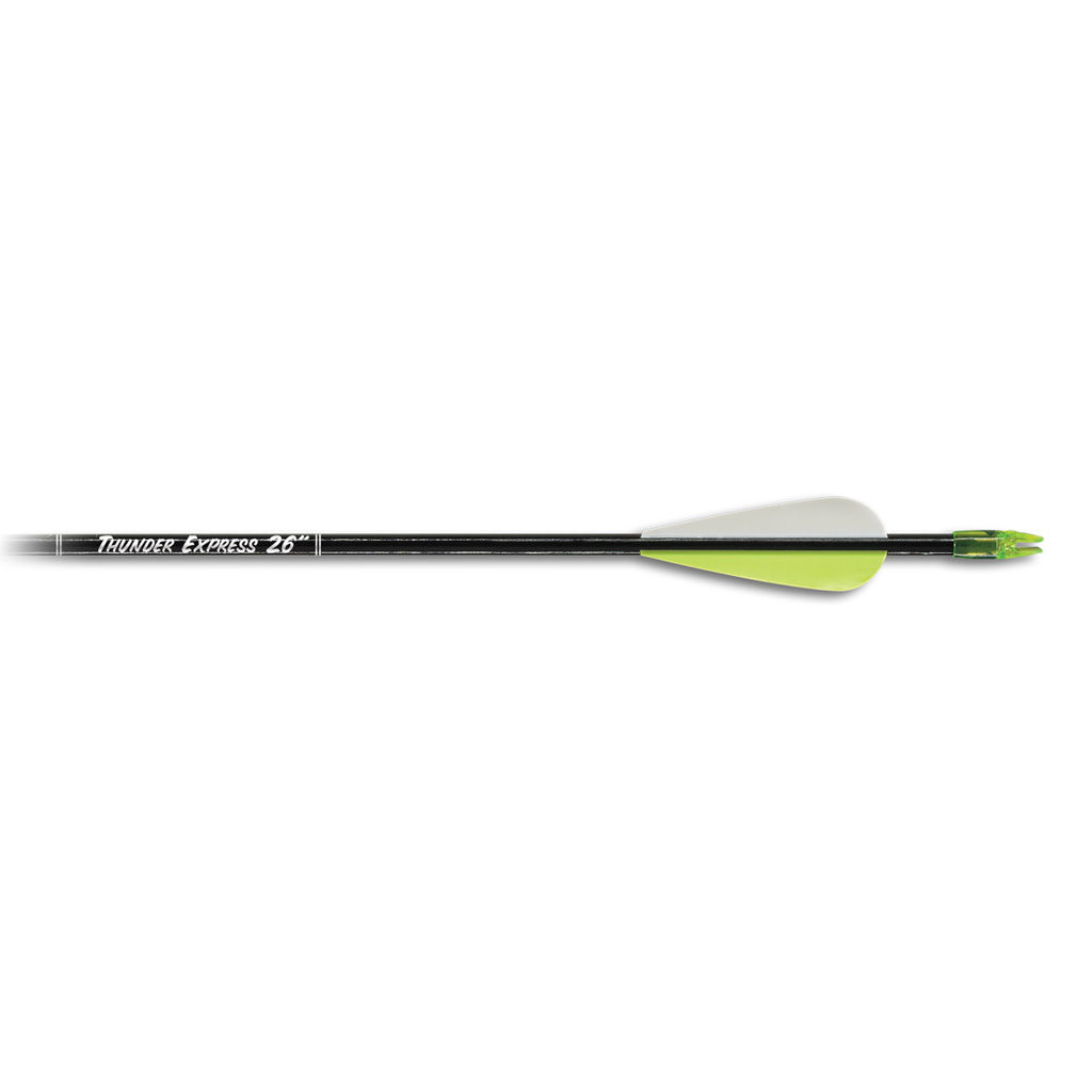 Carbon Express Thunder Arrows Black 26 In. 3 Pk. - Archery Supplies at ...
