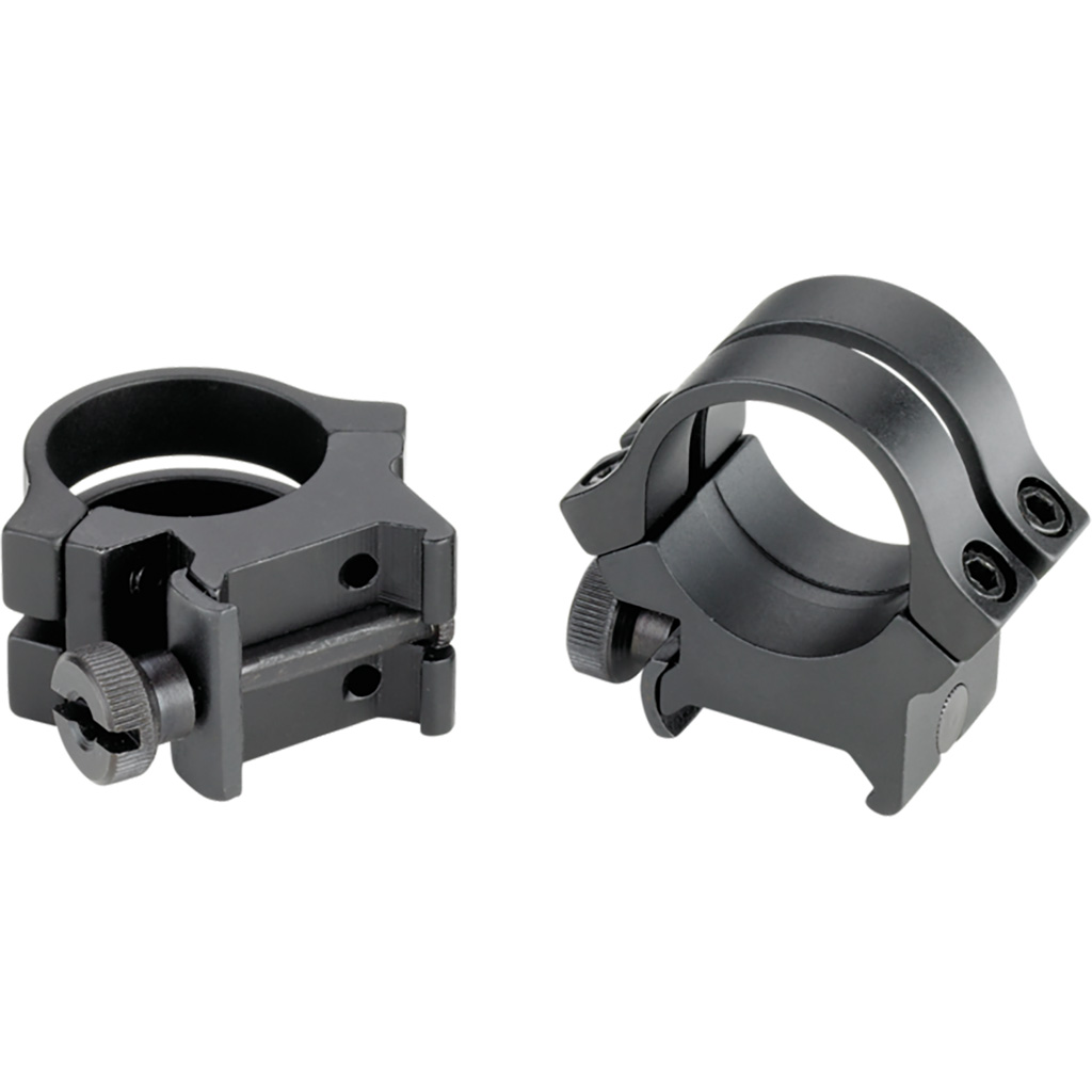 Weaver Quad Lock Top Mount Scope Rings Matte 1in. High - Gun Scopes at ...