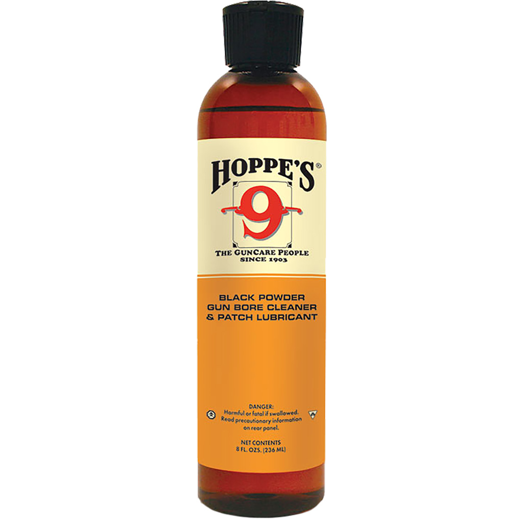 Hoppes No. 9 Black Powder Gun Bore Cleaner 8 Oz. Bottle - Other Gun ...