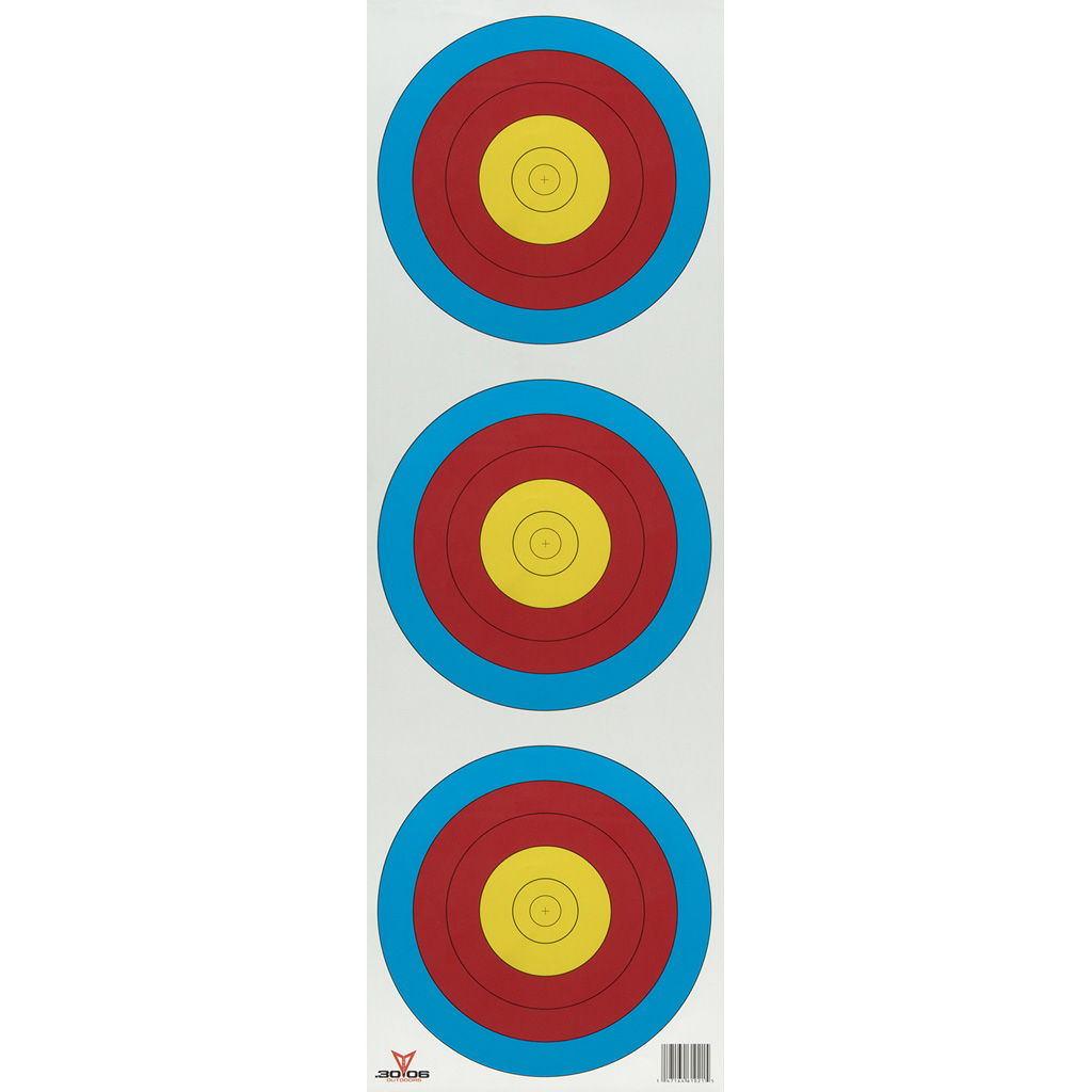 30-06 Paper Targets 3 Spot Vertical 100 Pk. - Shooting Targets at ...