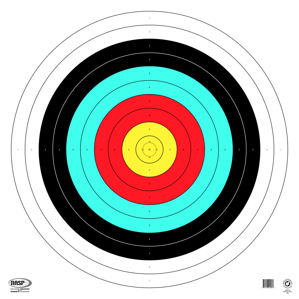 Maple Leaf Nasp Target 80 Cm. 25 Pk. Tag Weight - Shooting Targets at ...