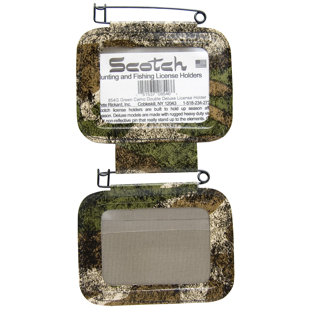 Rickards Hunting License Holder Double Camo - Hunting Accessories at ...