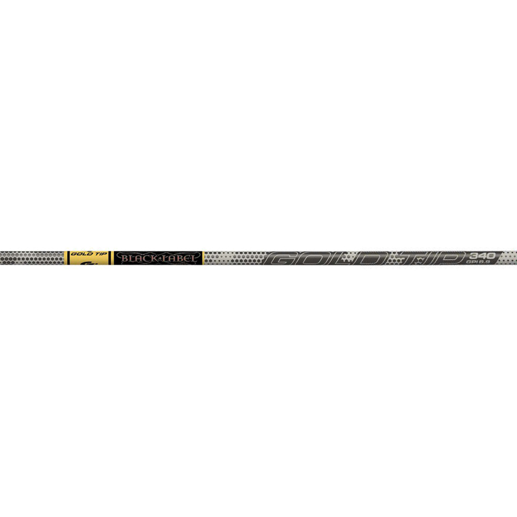 Gold Tip Black Label Shafts 340 1 Doz. - Archery Supplies at GunBroker ...