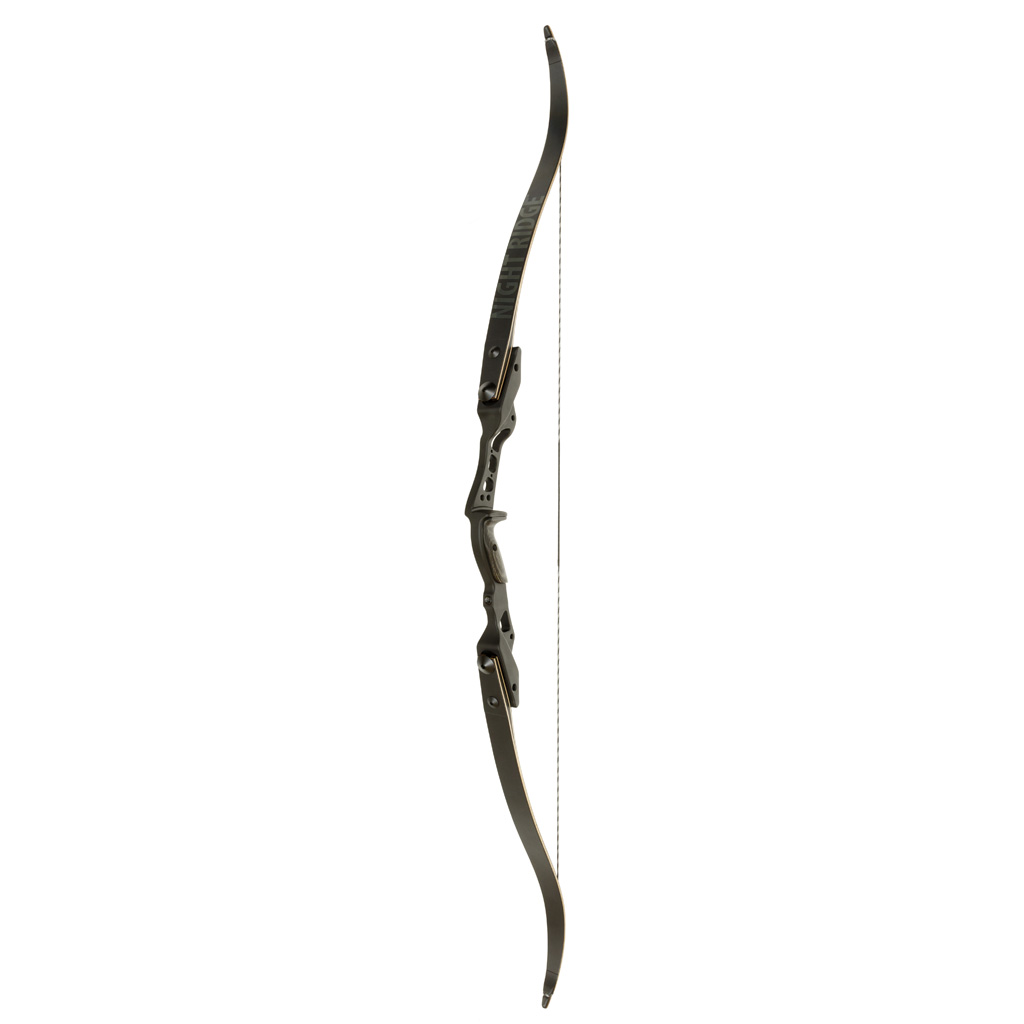 October Mountain Night Ridge Ilf Recurve Bow Black 60 In. 45 Lbs. Rh ...