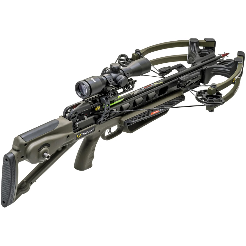 Tenpoint Venom X Crossbow Package Acuslide Moss Green - Crossbows at ...