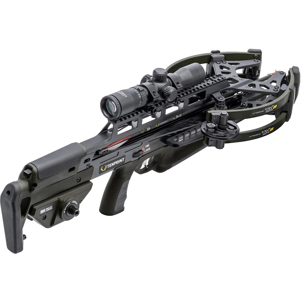 Tenpoint Tx 28 Crossbow Package Acuslide Maxx Rangemaster 100 Scope ...