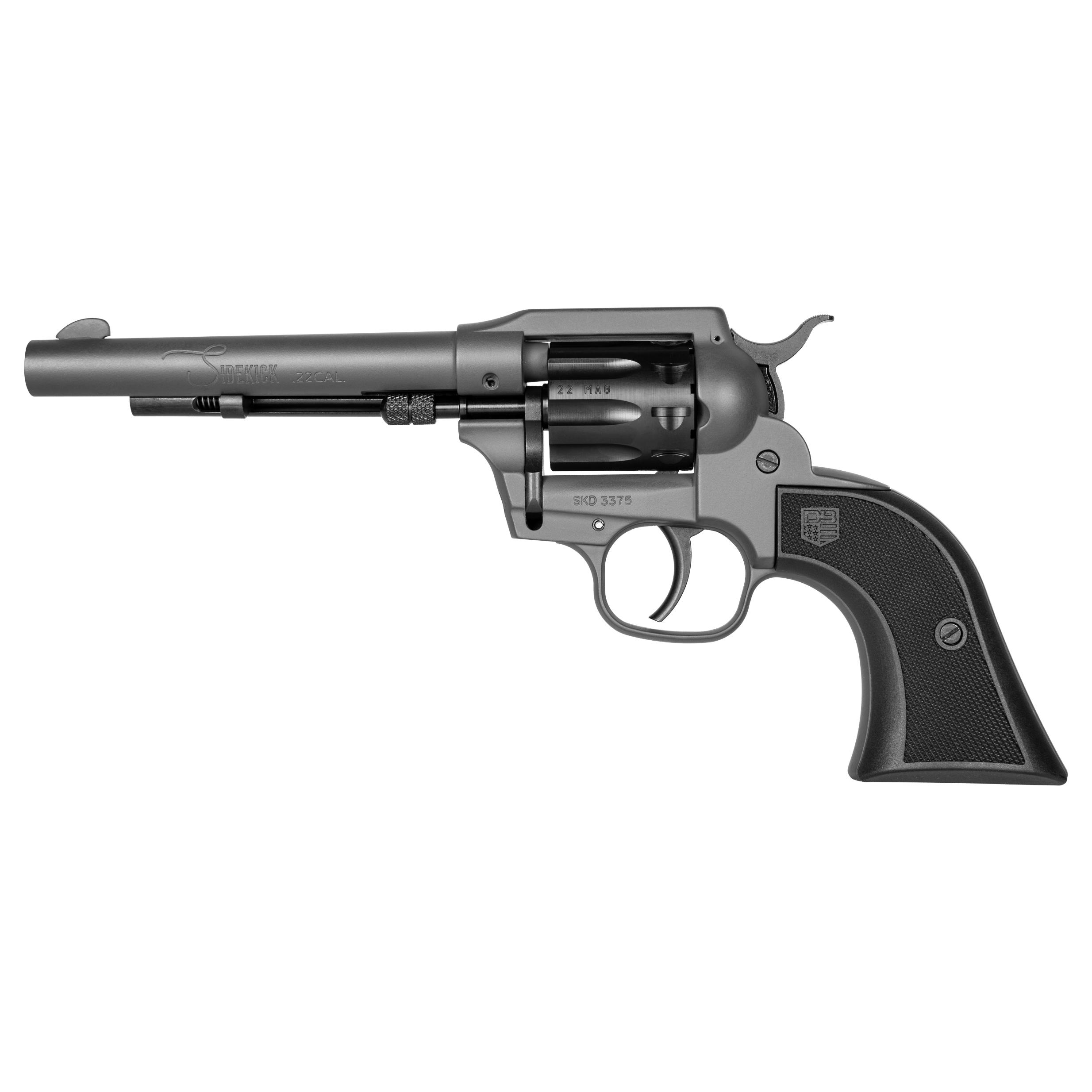 Diamondback Firearms Sidekick 22lr-22m Gry 5.5" 9rd - Revolvers at ...