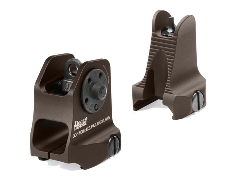 Daniel Defense Front-rear Sight Combo Brown - Other Rifle Accessories ...