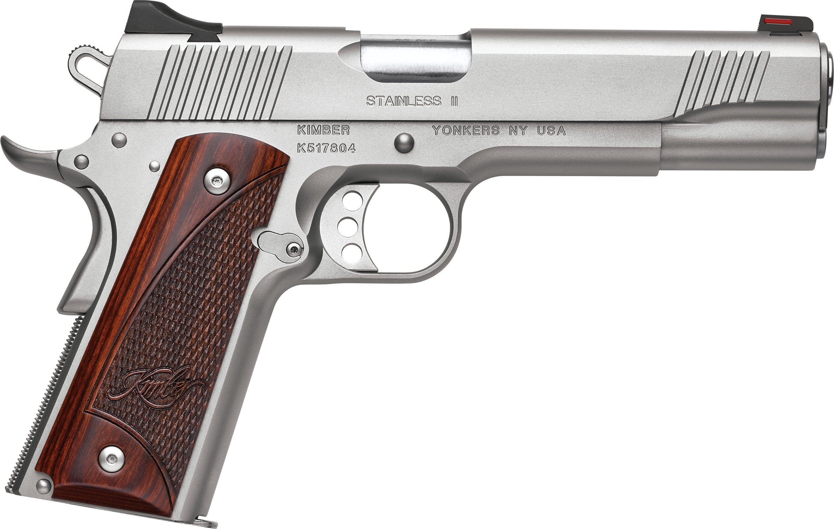 Kimber 1911 Stainless II - Semi Auto Pistols at GunBroker.com : 1117097509