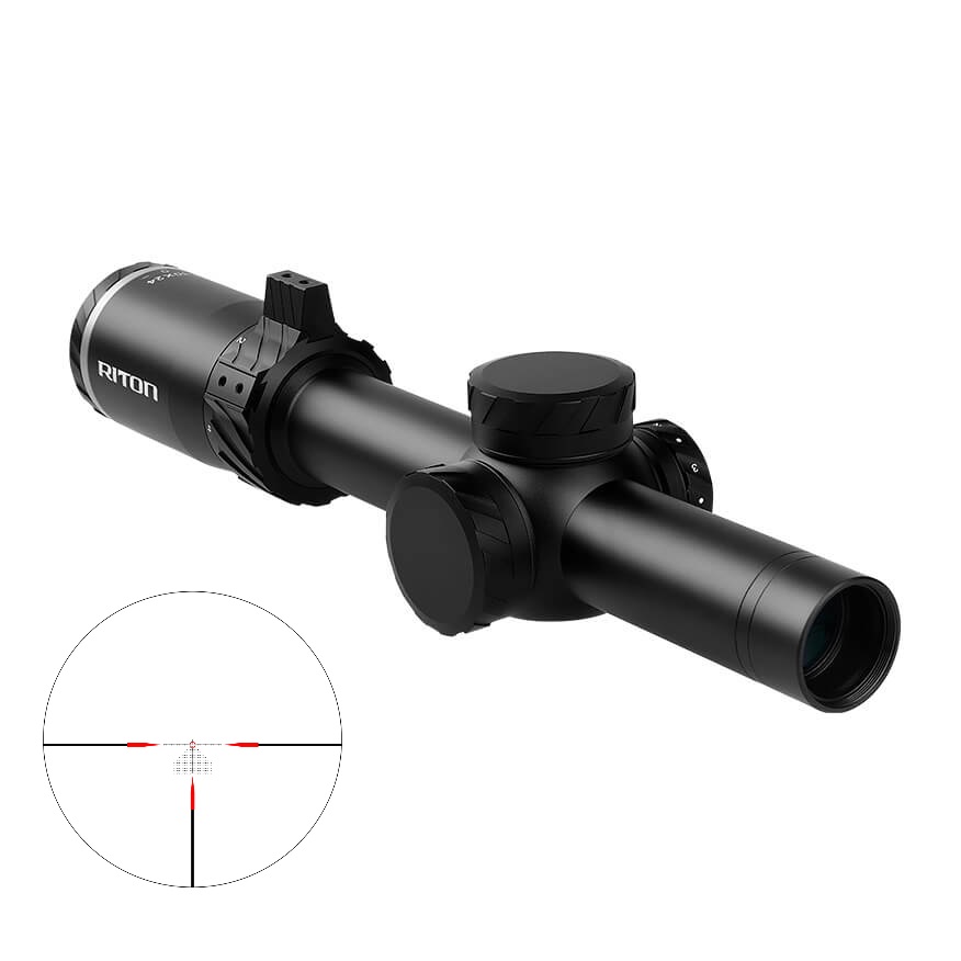Riton Optics X5 Tactix 1-10x24 30mm Ffp 3ot - Gun Scopes at GunBroker ...