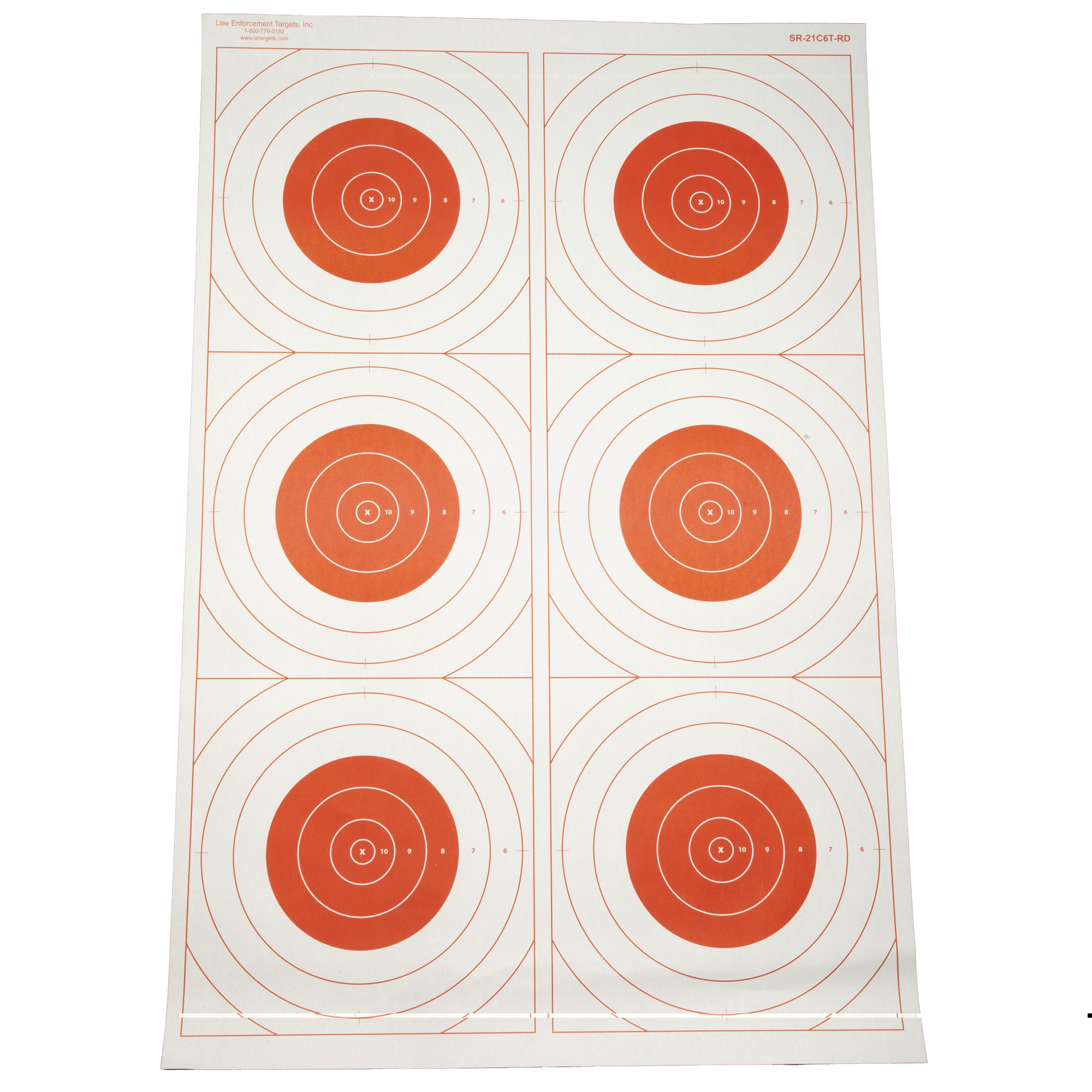 Action Tgt Blseye Mili Red 100pk - Shooting Targets at GunBroker.com ...