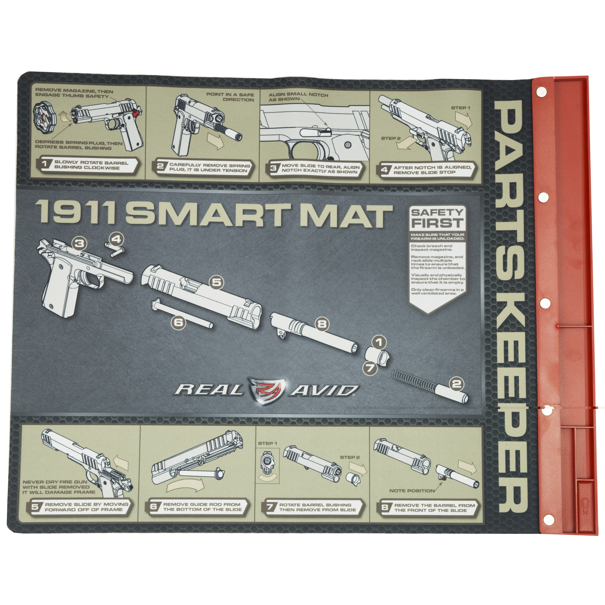 Real Avid 1911 Smart Mat - Gun Cleaning Kits & Gun Cleaning Supplies at ...