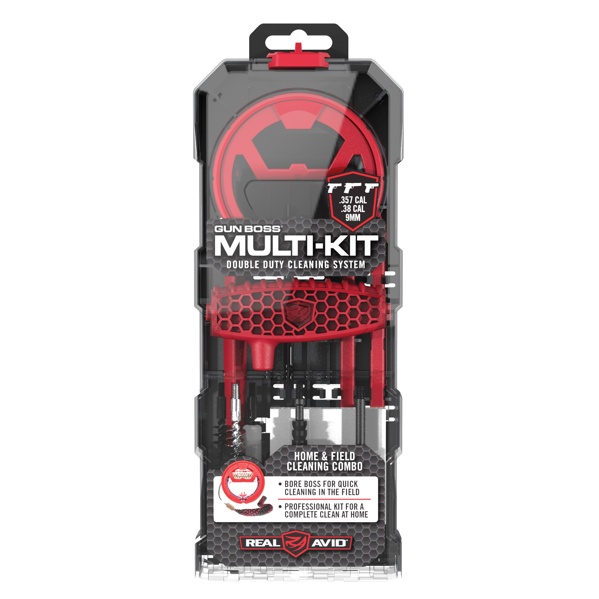 Real Avid Gun Boss Multi Kt 357-38-9 - Gun Cleaning Kits & Gun Cleaning ...