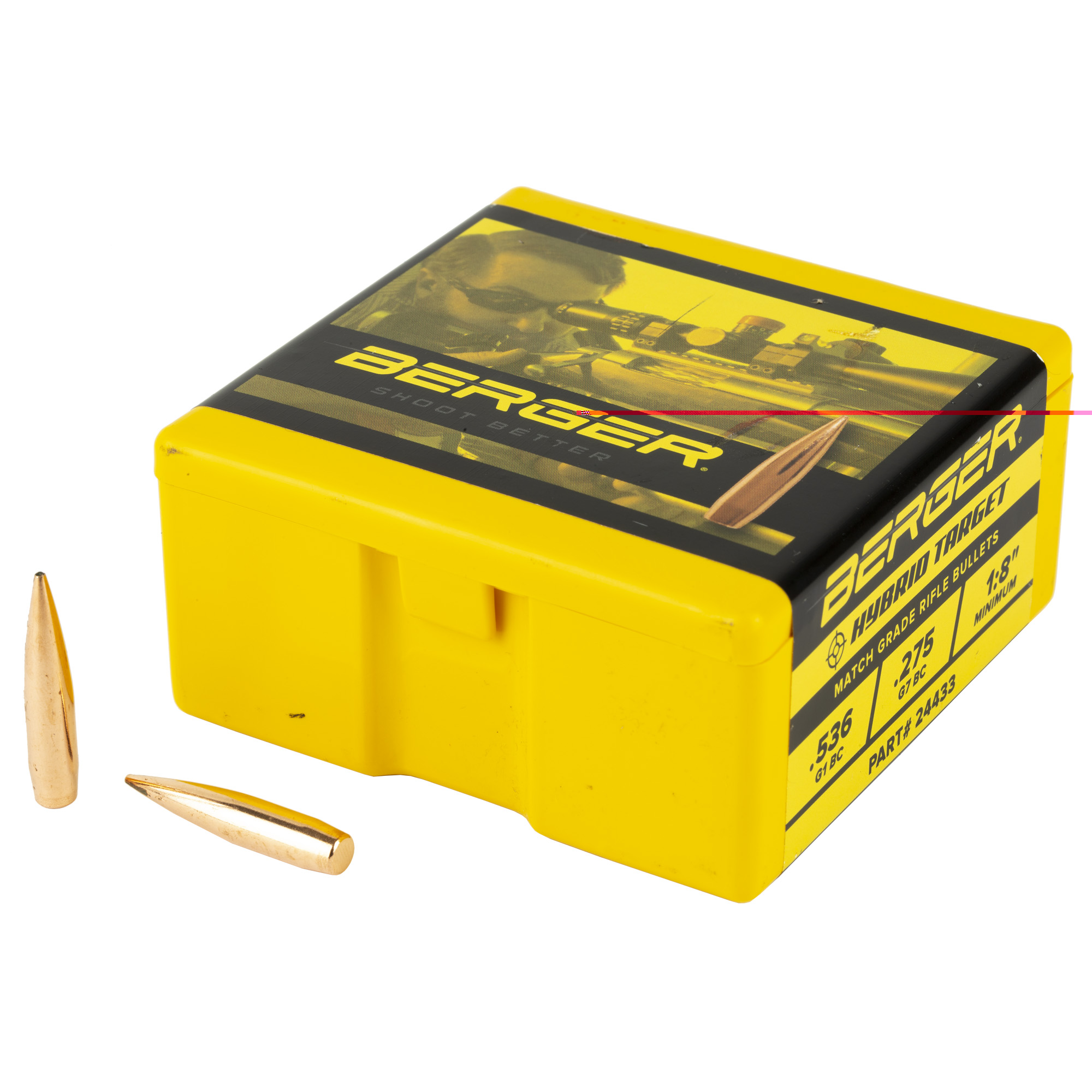 Berger .243 105g Trgt Hyb 100ct - Other Reloading Equipment at ...