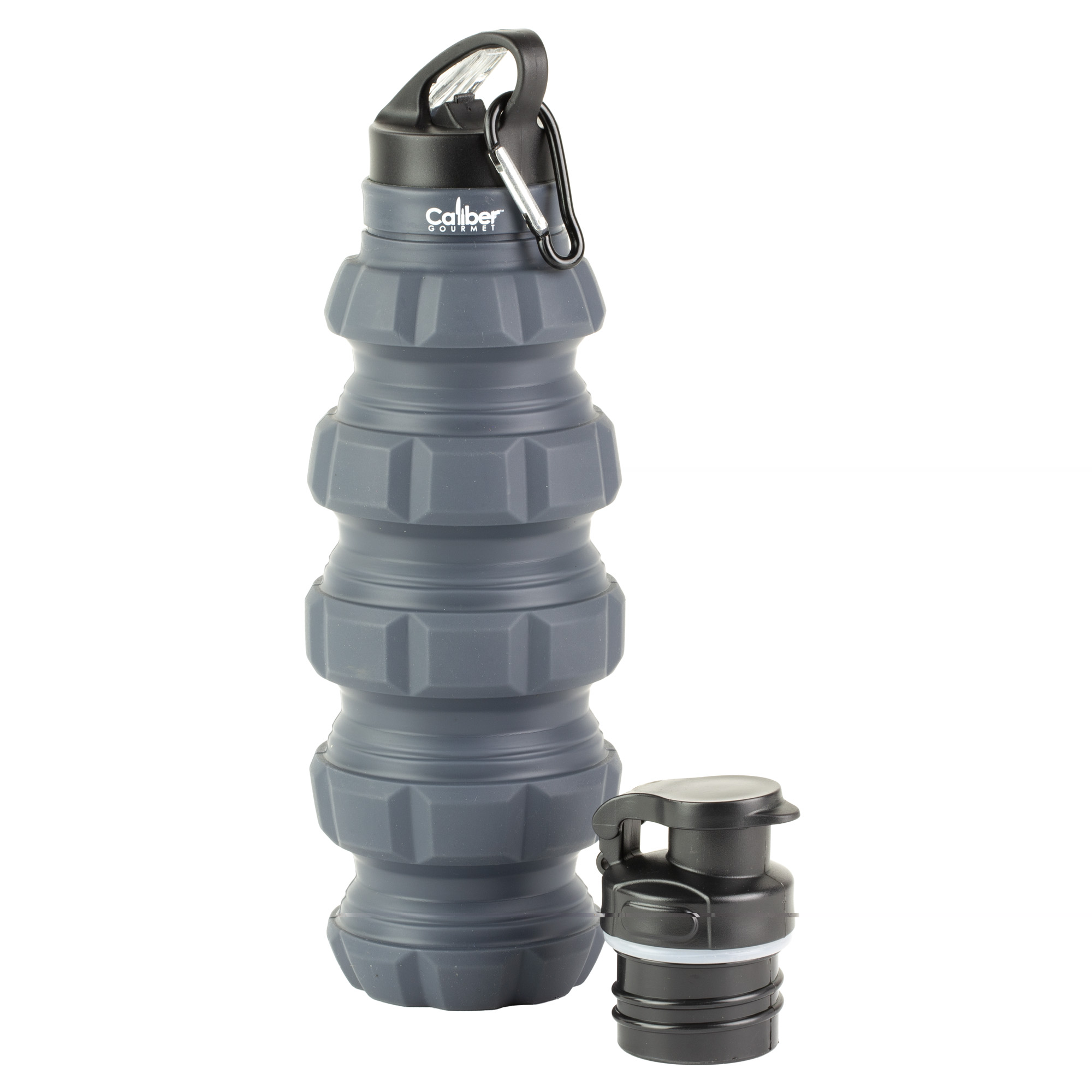 Caliber Gourmet Silicone Collapsible Grenade Water Bottle 580ml - Other ...