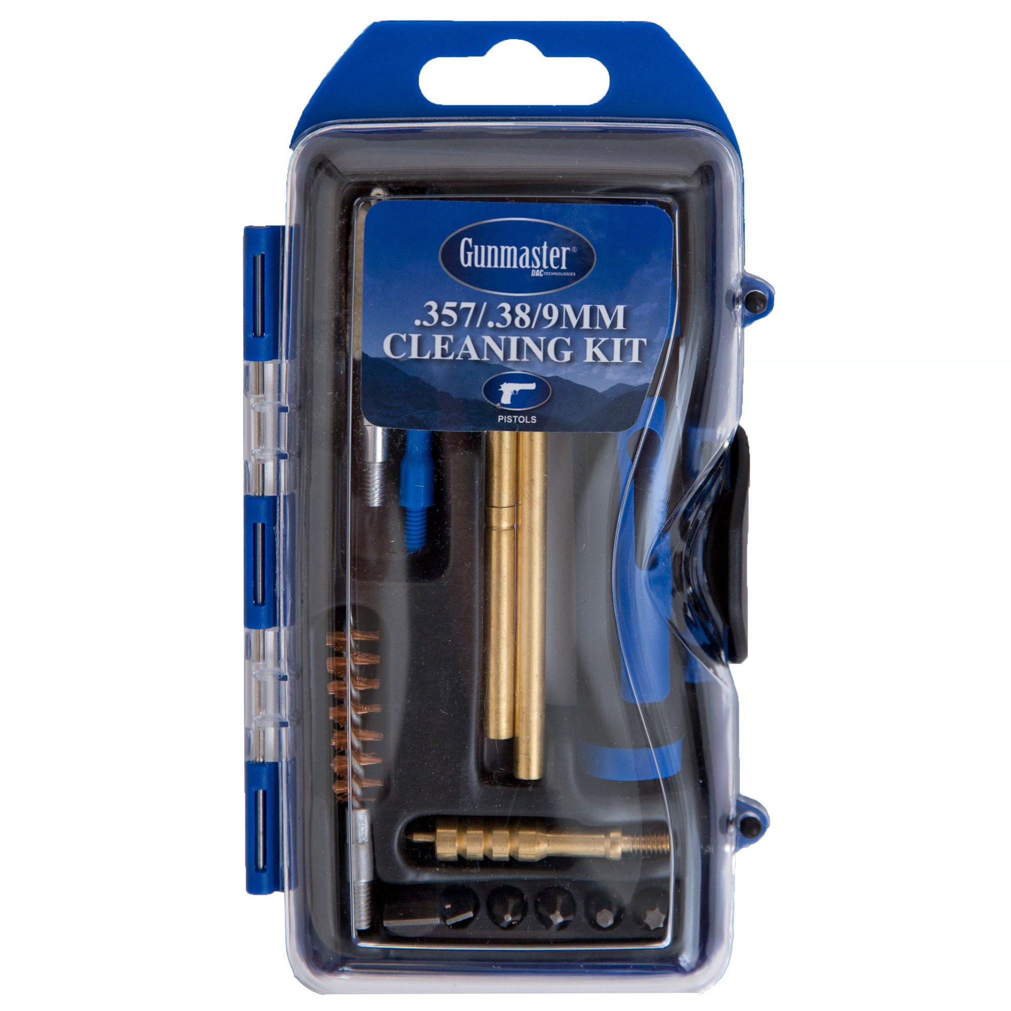 Dac 38-9mm Pistol Cleaning Kit 14pc - Gun Cleaning Kits & Gun Cleaning ...