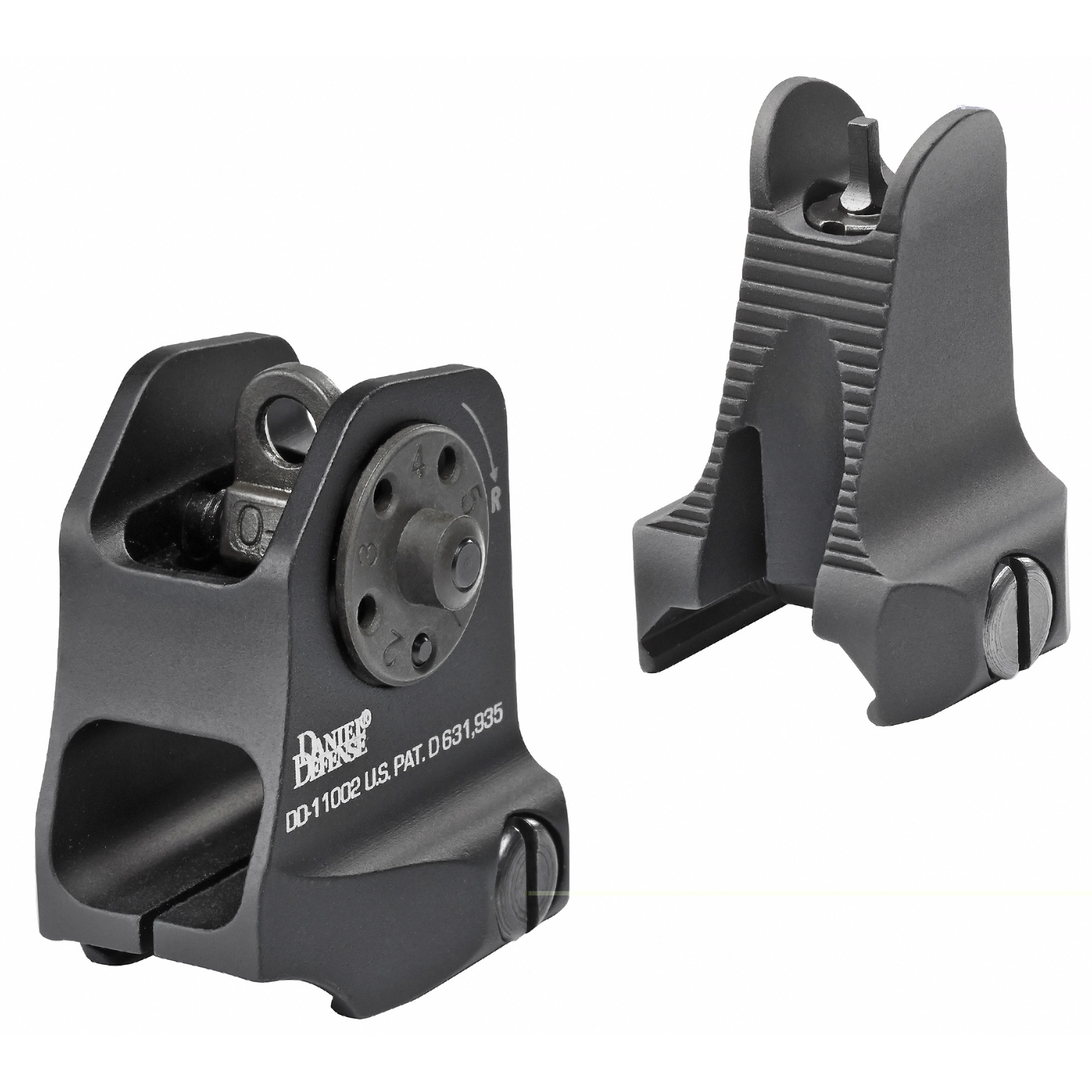 Dd Fixed Front-rear Sight Combo - Gun Sights at GunBroker.com : 1088914992