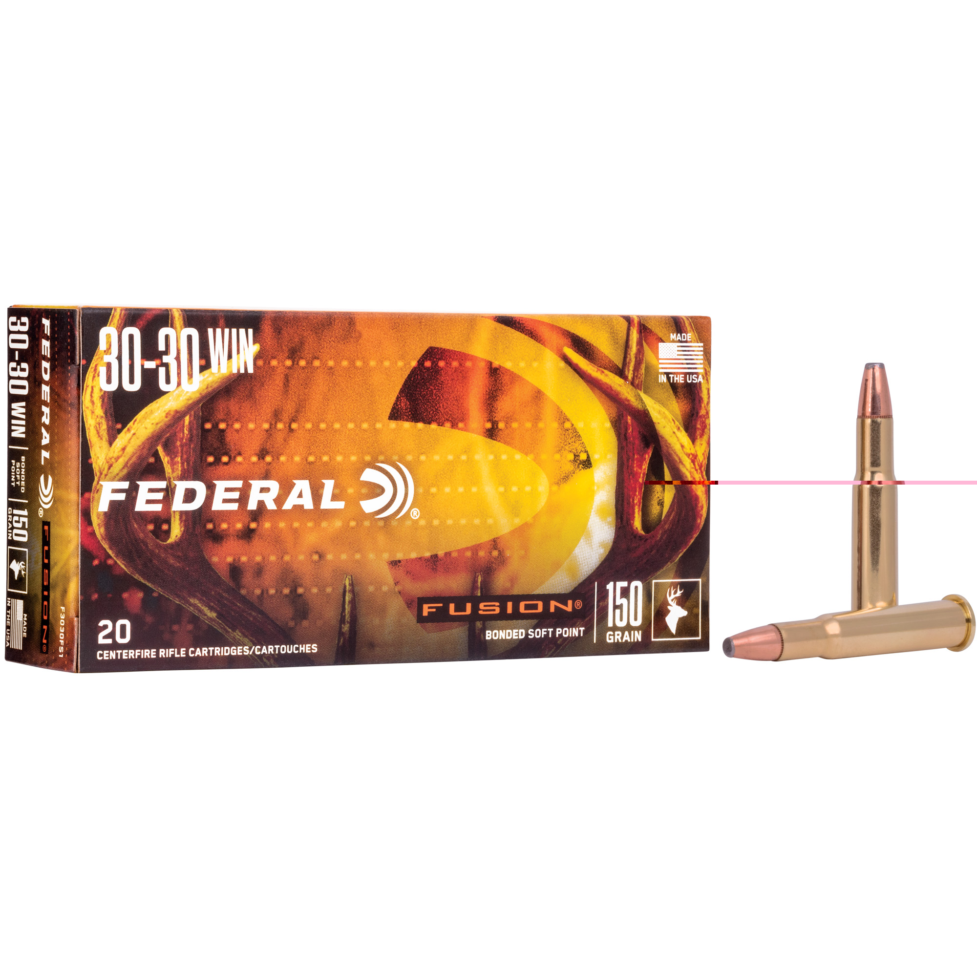 Fusion 3030win 150gr Fn 20-200 - Pistol Ammunition at GunBroker.com ...