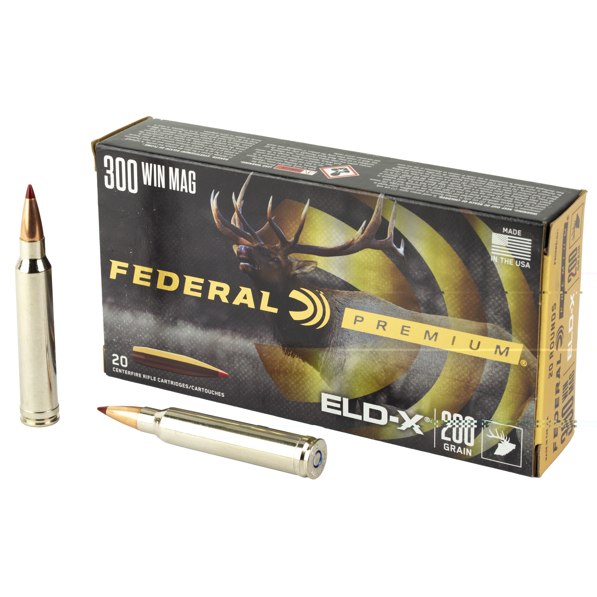 Federal .300 Win Mag 200 Grain Polymer Tip ELD-X Ammo - Rifle ...