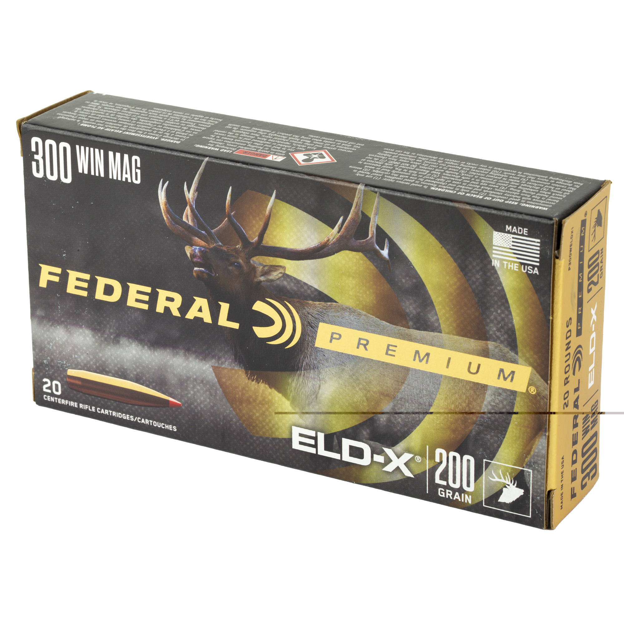 Federal .300 Win Mag 200 Grain Polymer Tip ELD-X Ammo - Rifle ...