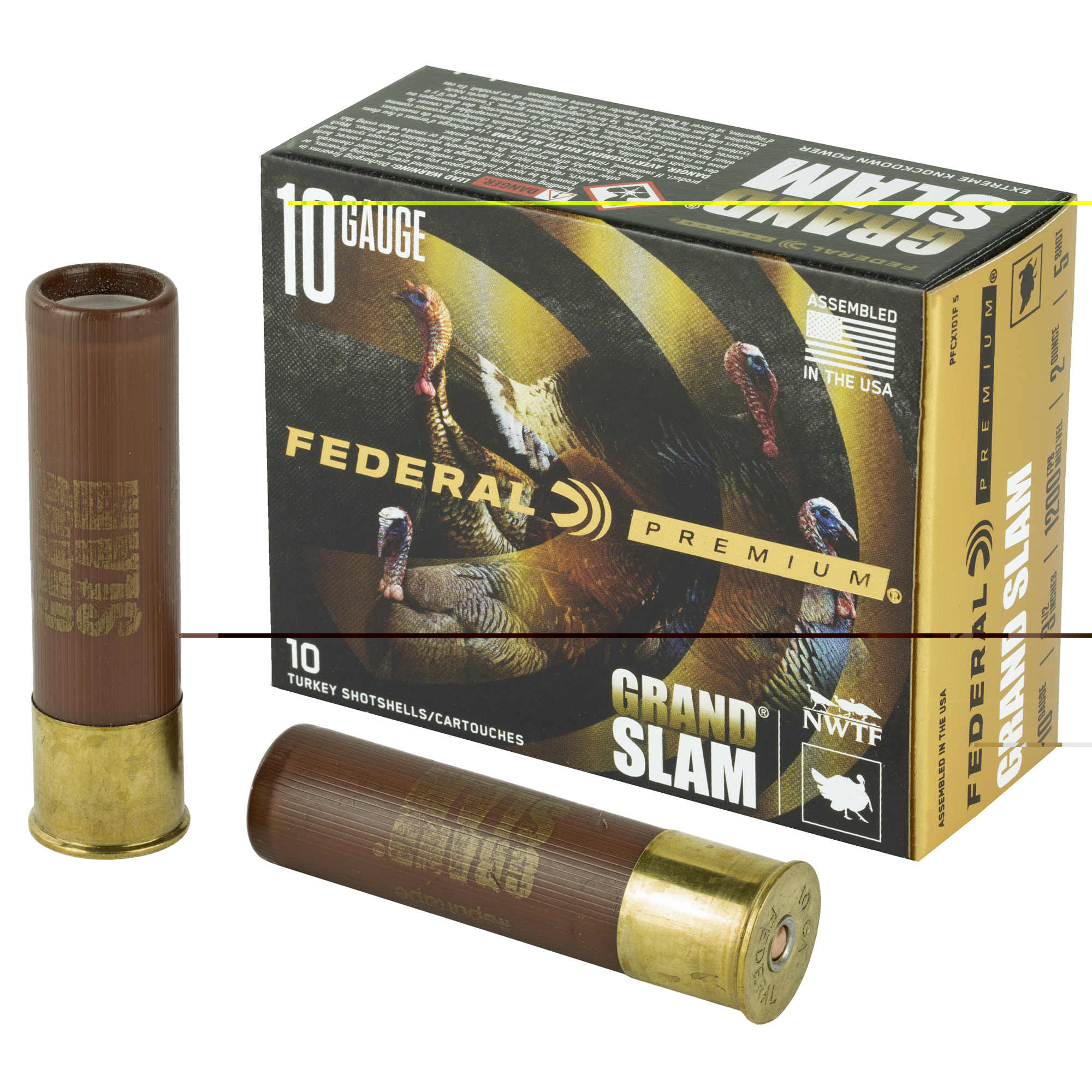 Fed Grand Slam 10ga 3.5" 5 2oz 10-5 - Shotgun Shells at GunBroker.com ...