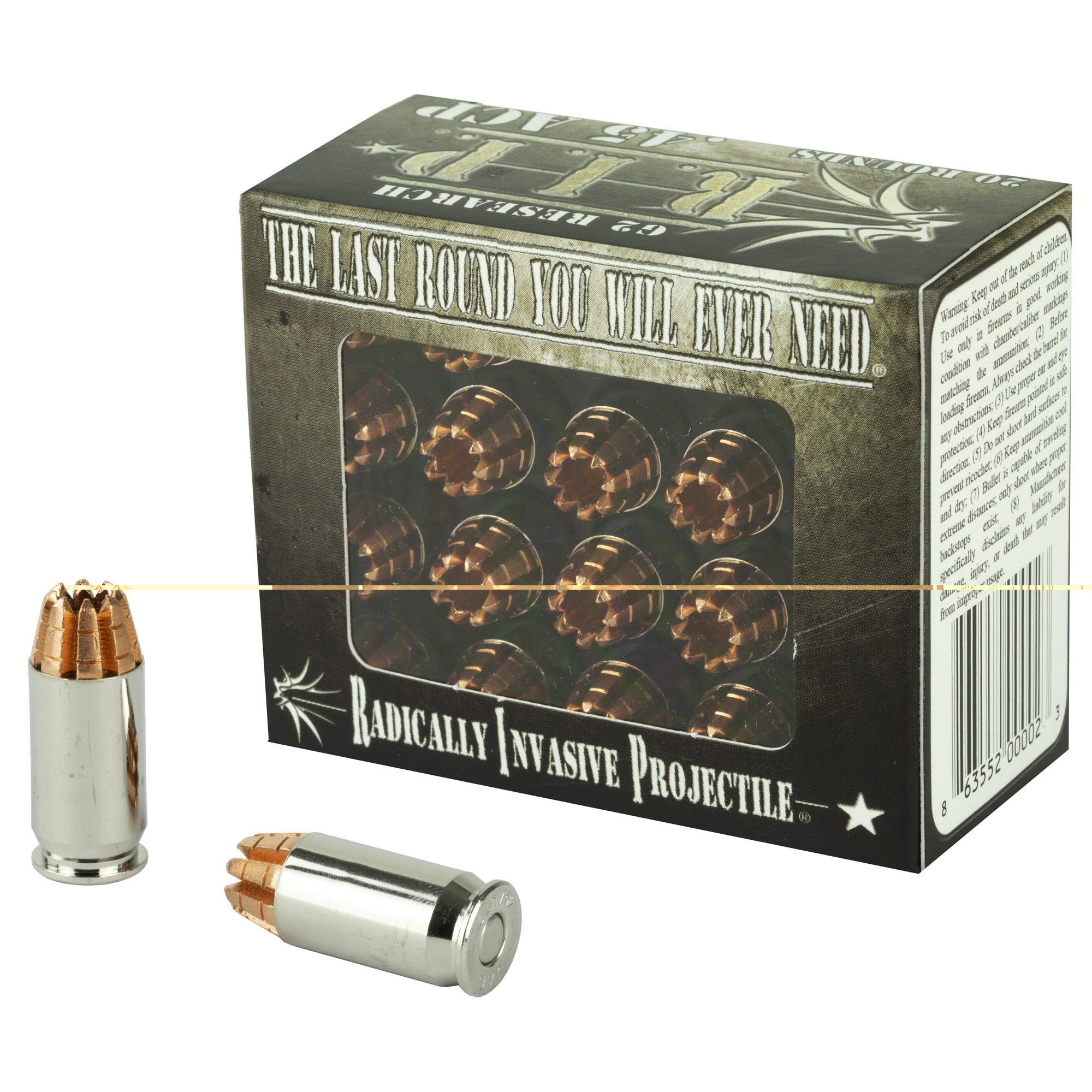 G2r Rip 45acp 162gr 20-500 - Rifle Ammunition at GunBroker.com : 1080888432