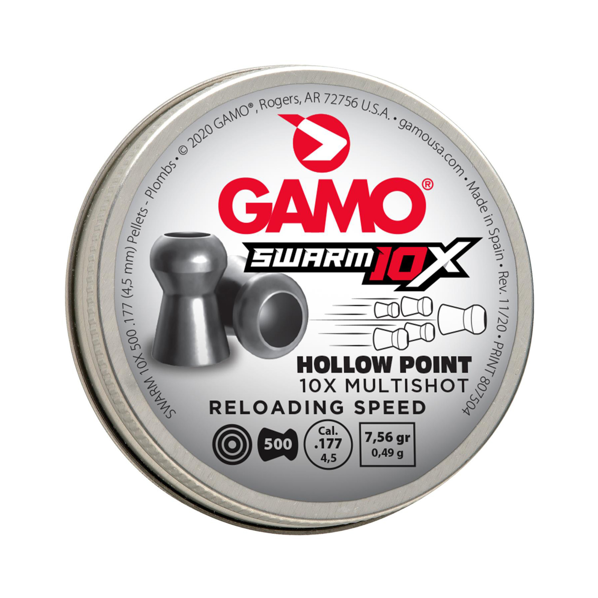 Gamo Swarm 10x Hollow Point .22 - Air Gun Accessories at GunBroker.com ...
