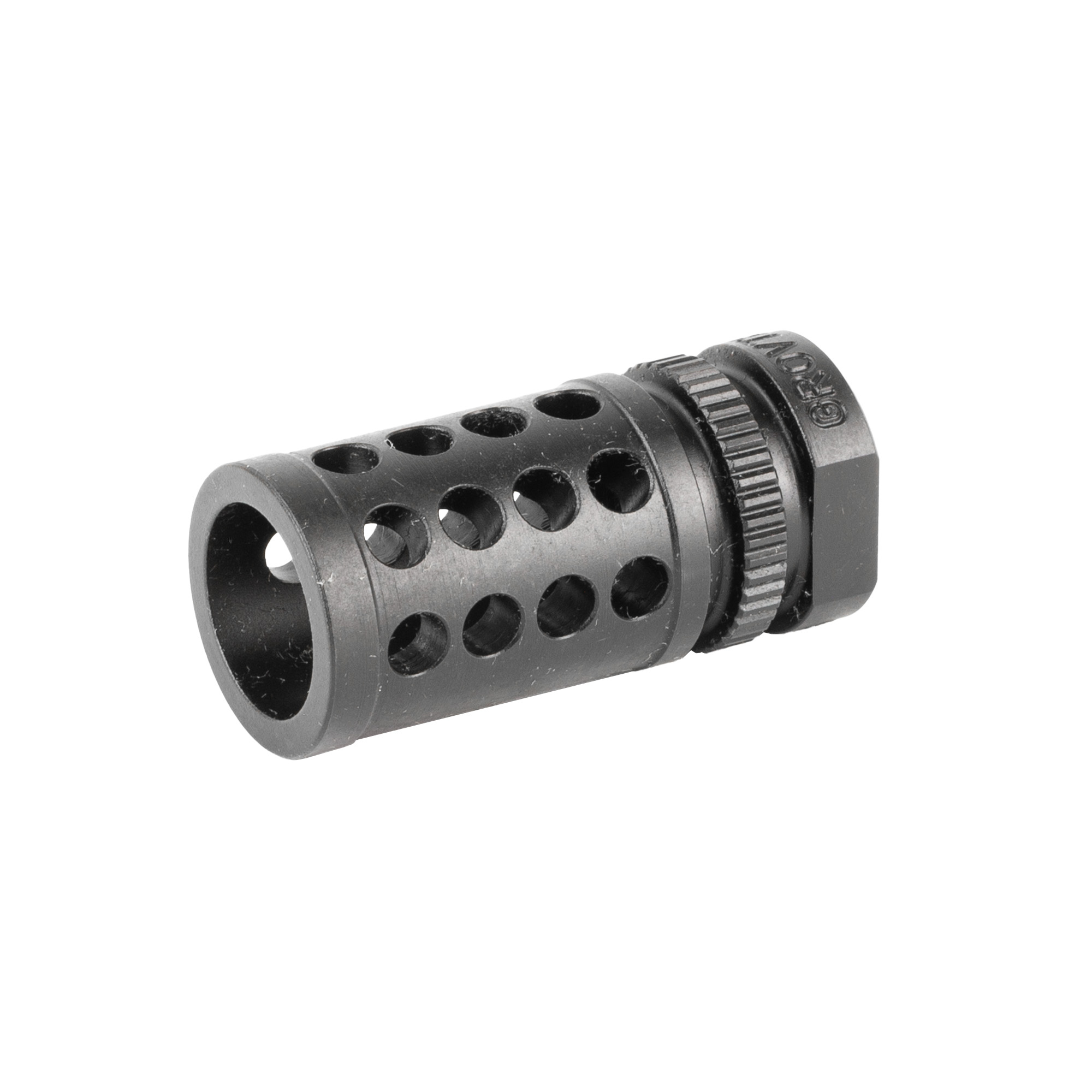 GrovTec G-NITE Flash Hider 9mm 1-2X28 Thread Pitch Nitride Finish Black ...