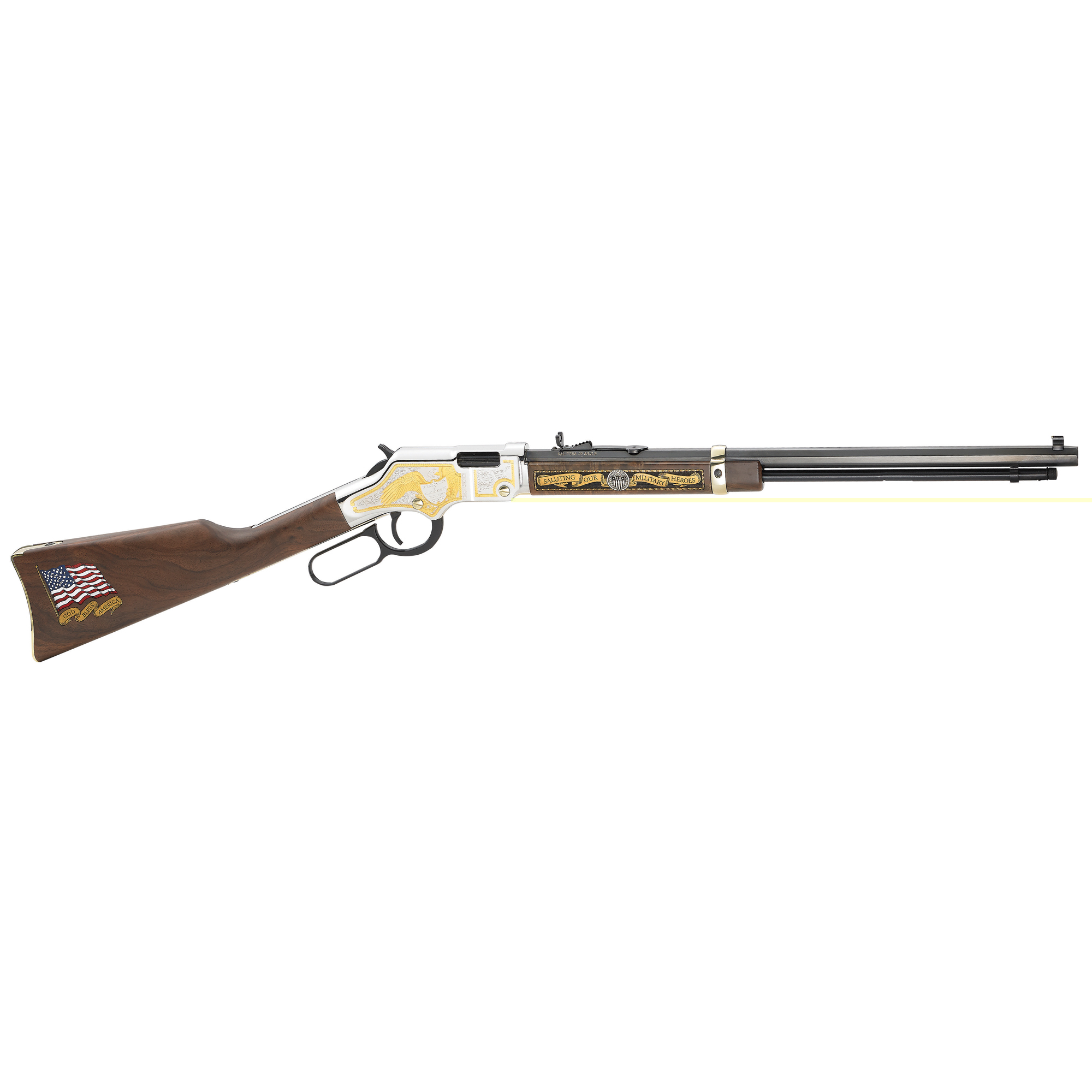 Henry Golden Boy Military 22lr 20 - Semi Auto Rifles at GunBroker.com ...