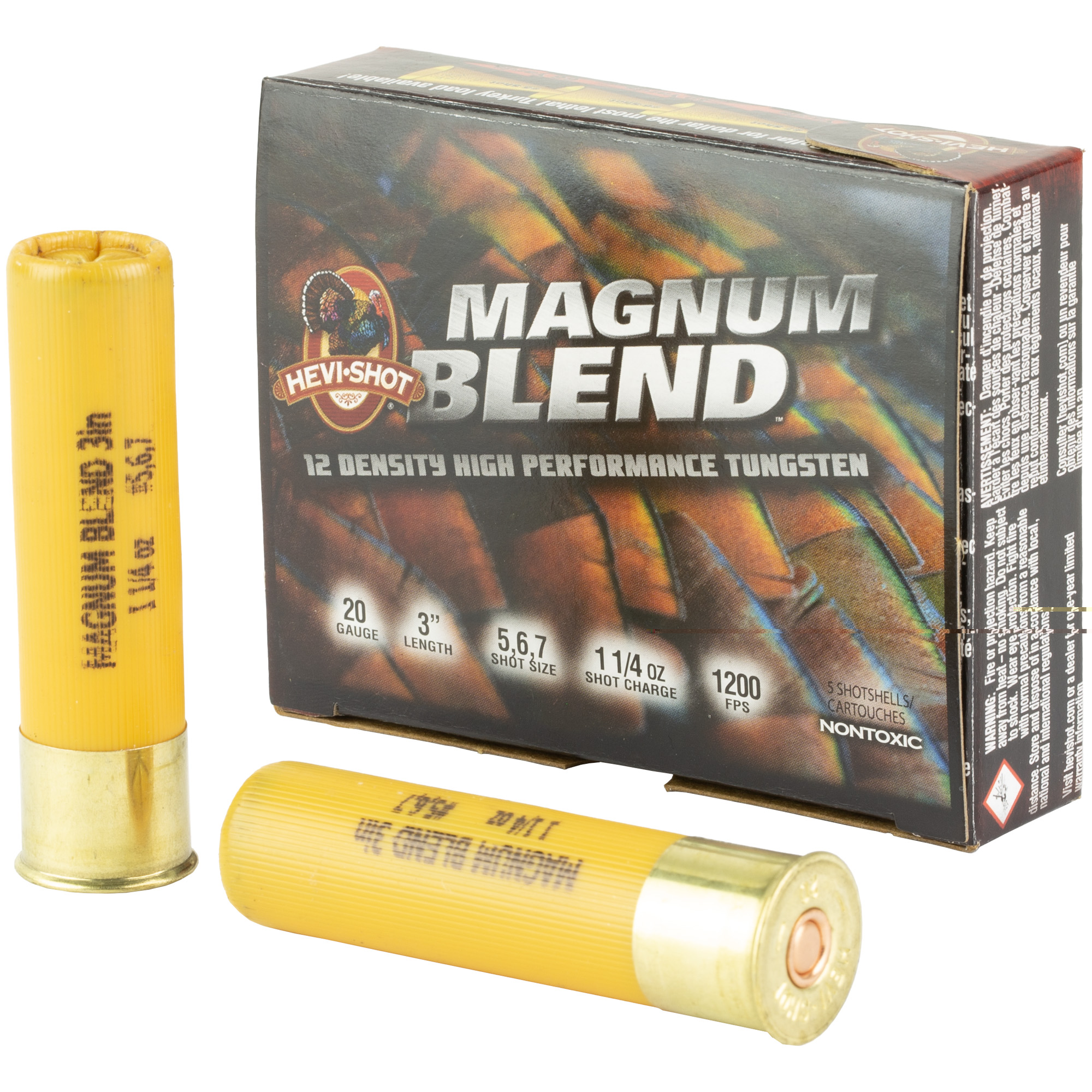 Hevi Mag Blend 20ga 3in 5 6 7 5-50 - Pistol Ammunition at GunBroker.com : 1085475643