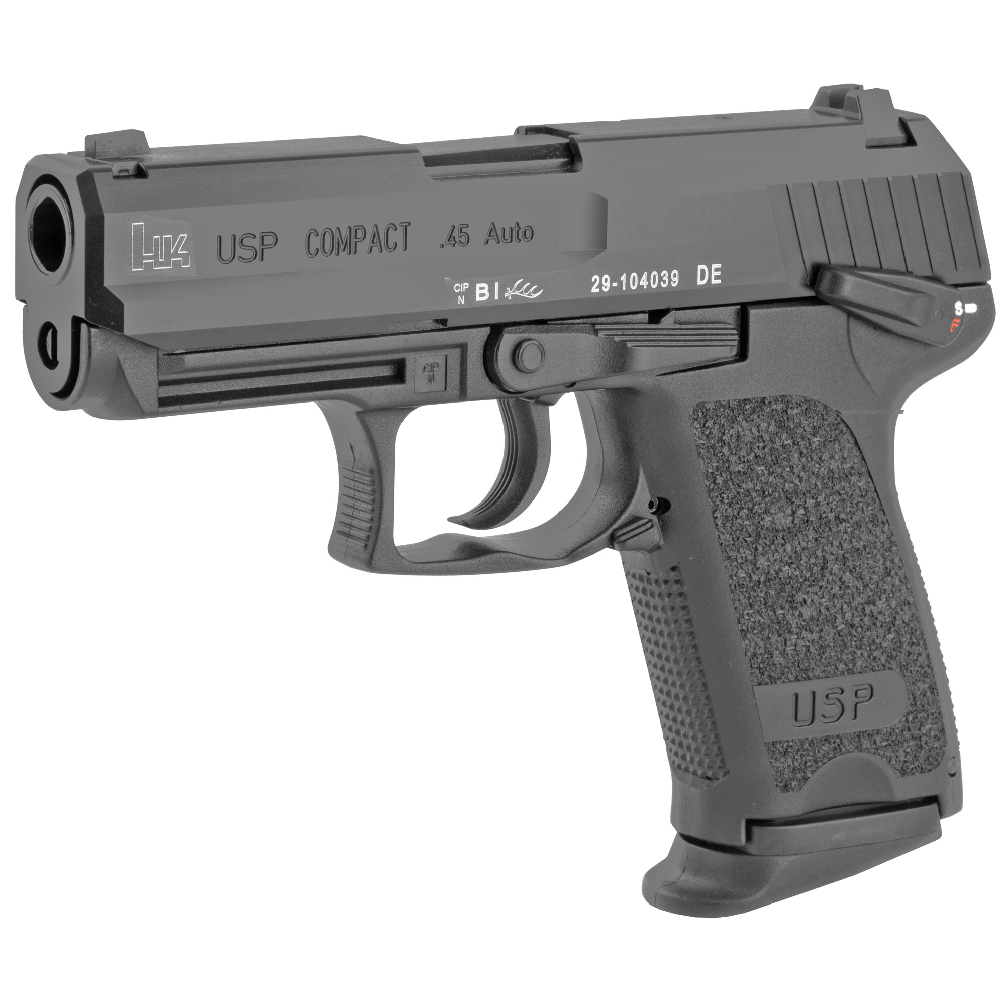 Hk Usp-c 45acp 3.78" 8rd V1 Da-sa - Semi Auto Pistols at GunBroker.com : 1109726931