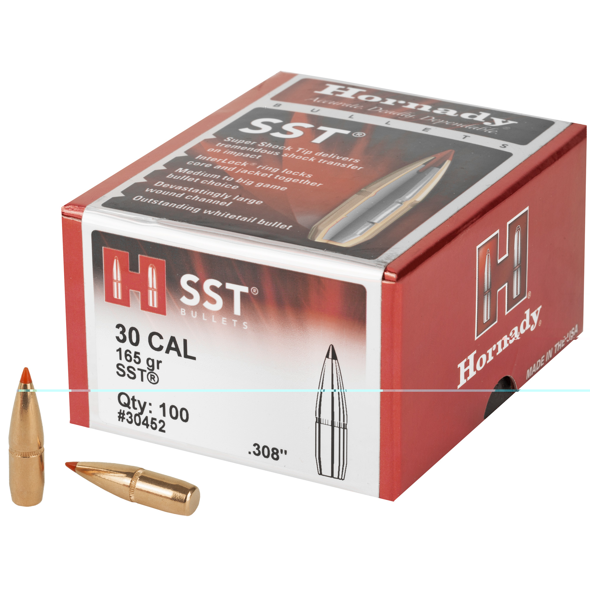 Hrndy Sst 30cal .308 165gr 100ct - Other Reloading Equipment at ...