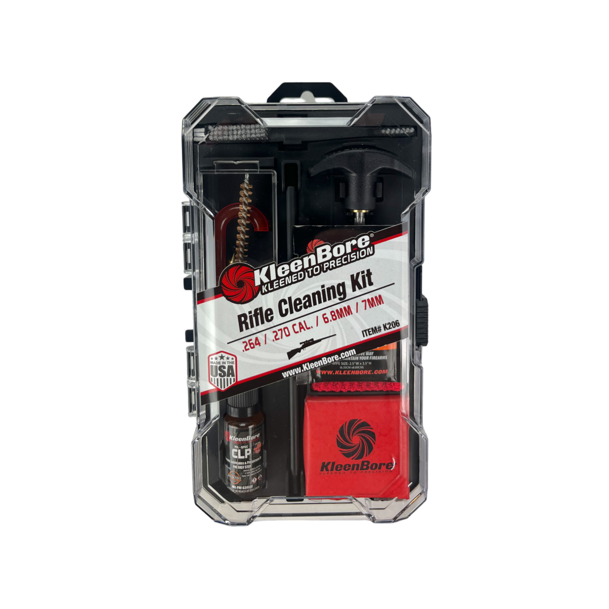 Kleen Br Rfl 264-270-7mm Cln Kit - Gun Cleaning Kits & Gun Cleaning ...