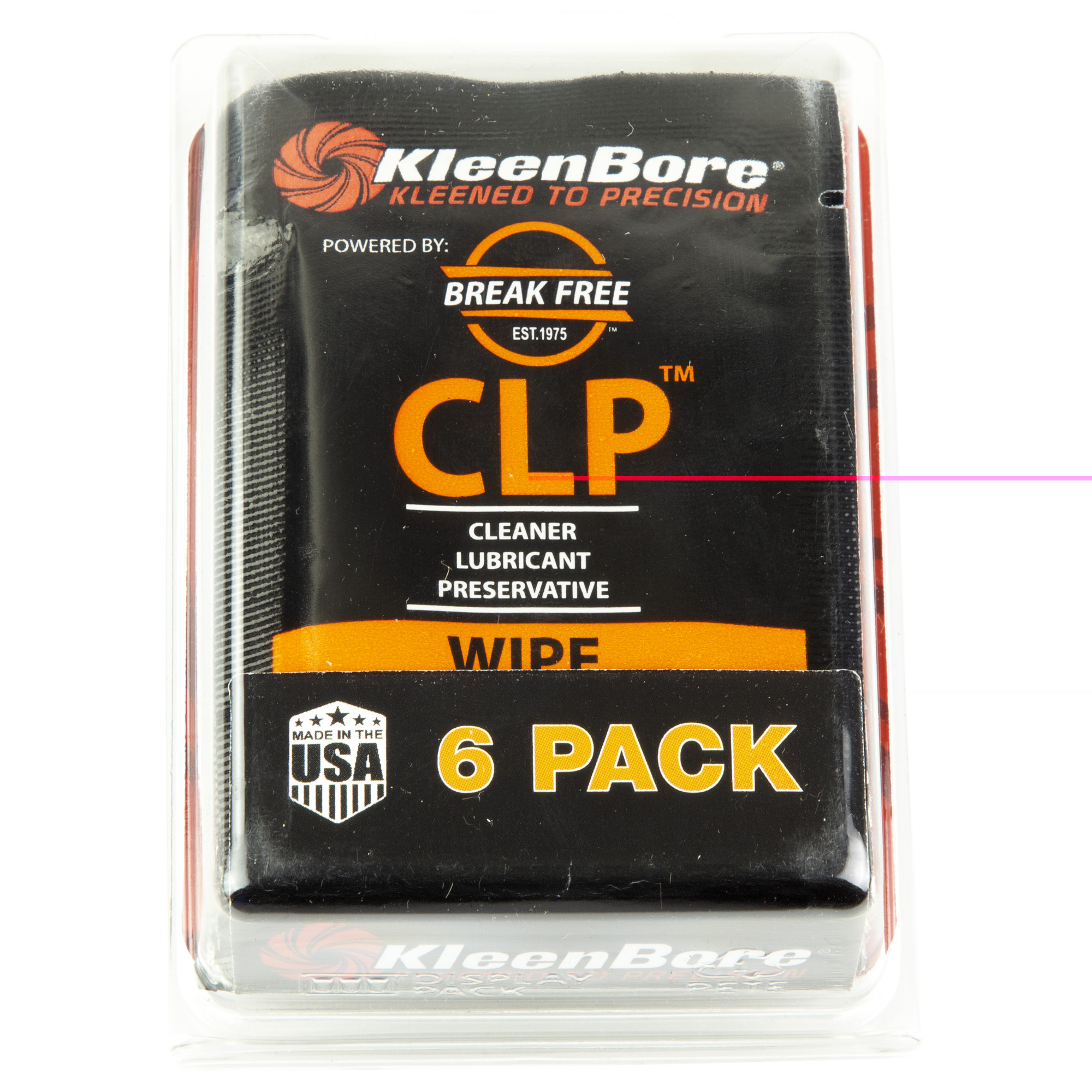 Kleen Br Clp Break Free Wipe 6pk - Gun Cleaning Kits & Gun Cleaning ...