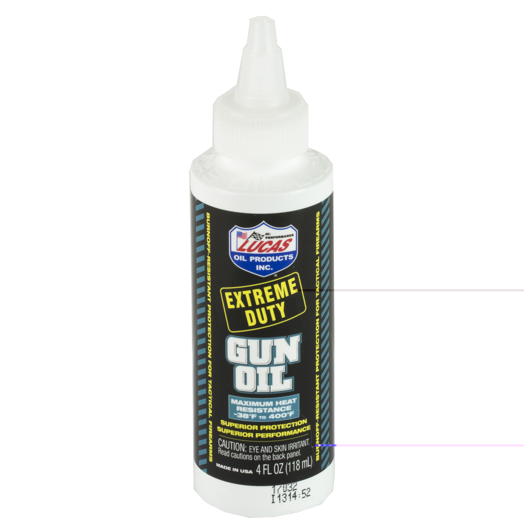 Lucas Ext Duty Gun Oil 4oz - Gun Cleaning Kits & Gun Cleaning Supplies ...