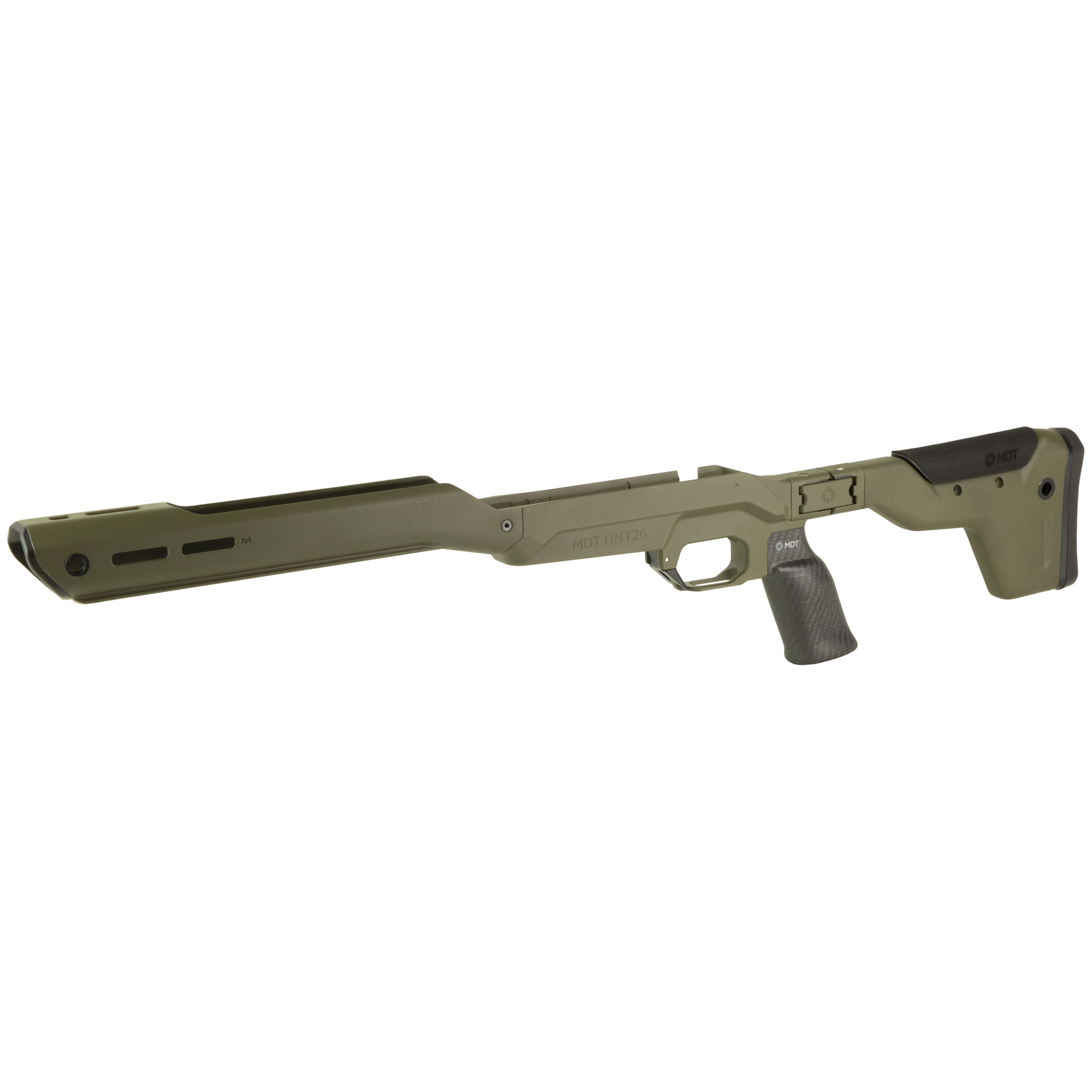 MDT HNT-26 Rifle Chassis Cobalt Green Folding ARCA Forend Fits Howa ...